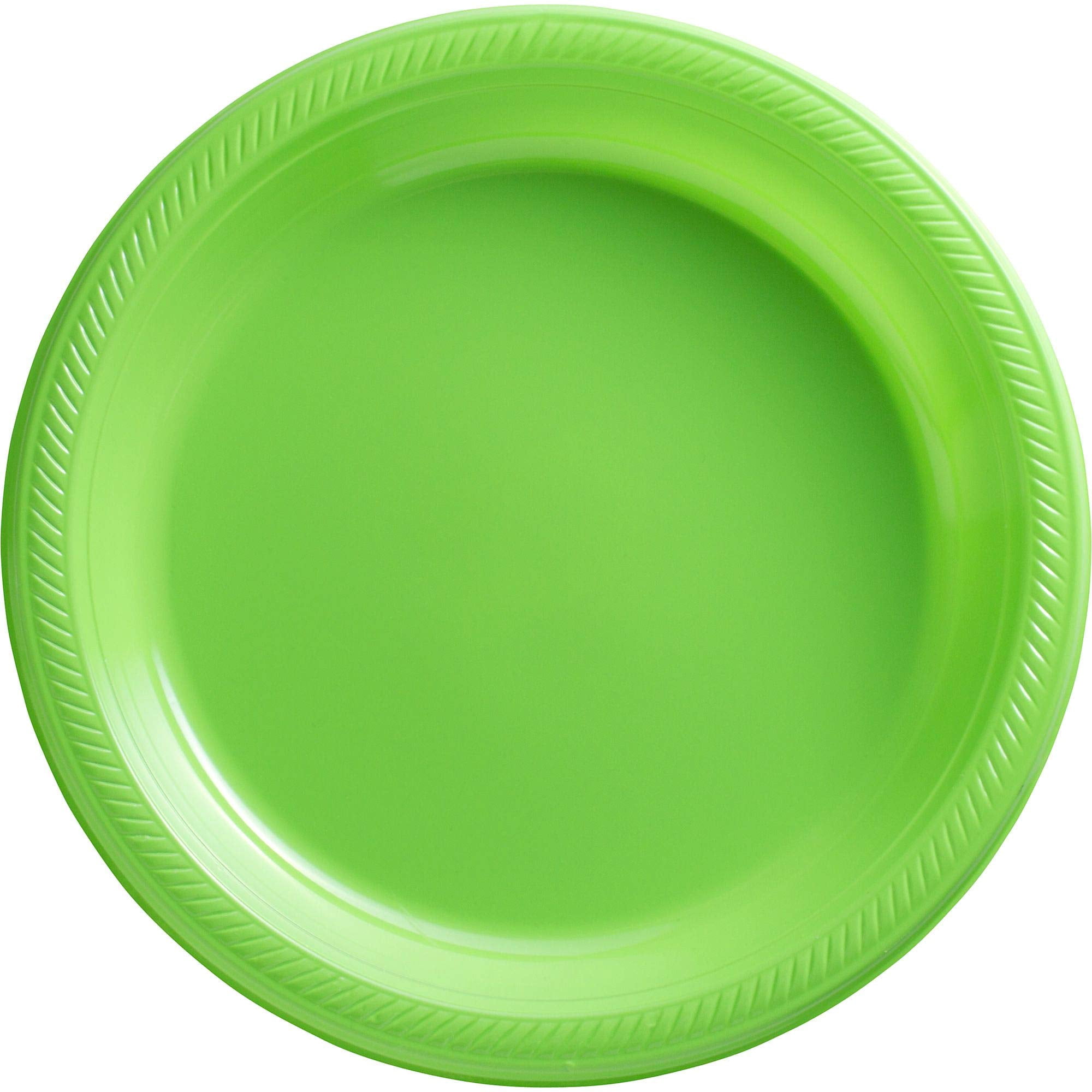 Kiwi Green Plastic Luncheon Plates Big Party Pack, 50 Ct. - Walmart.com