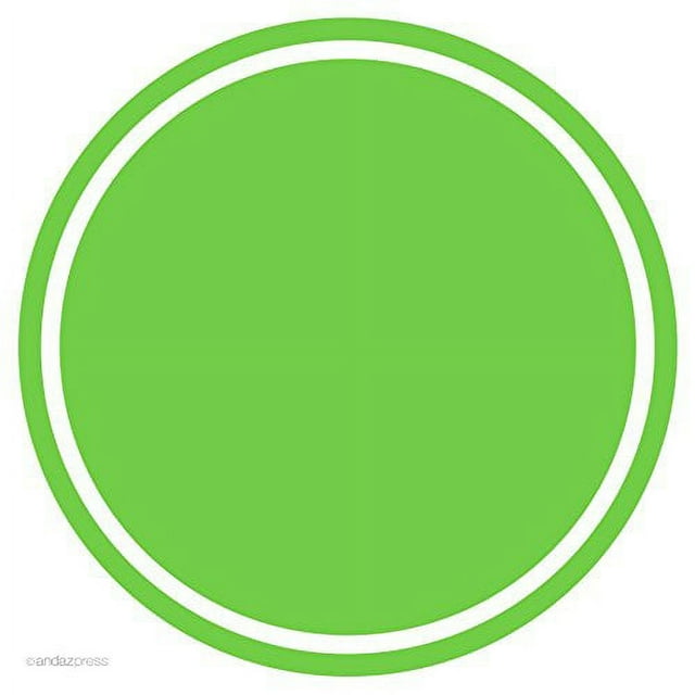 Kiwi Green Solid Color Circle Gift Labels, 40-Pack - Walmart.com