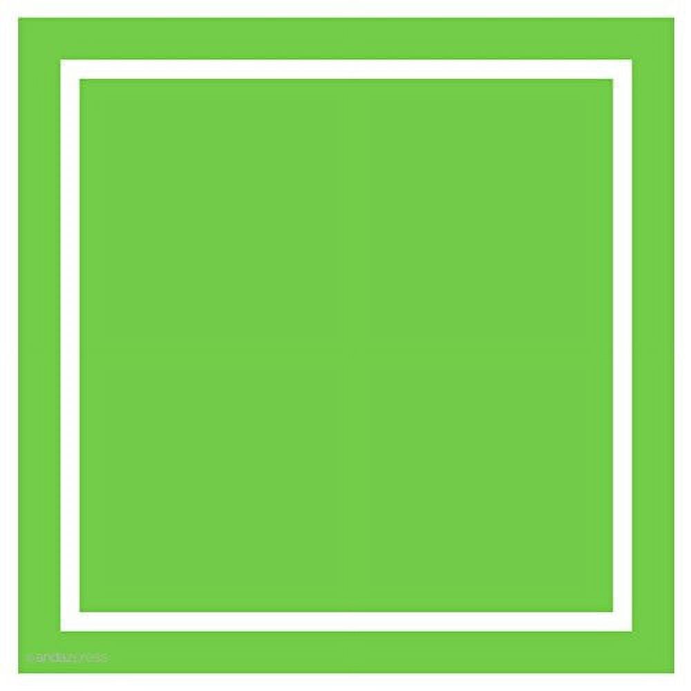 Kiwi Green Solid Color Square Gift Label Stickers, 40-Pack - Walmart.com