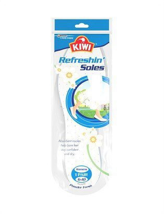 KIWI Refreshin' Soles Trim to Fit Insoles, Women's Size 6-10, Powder ...