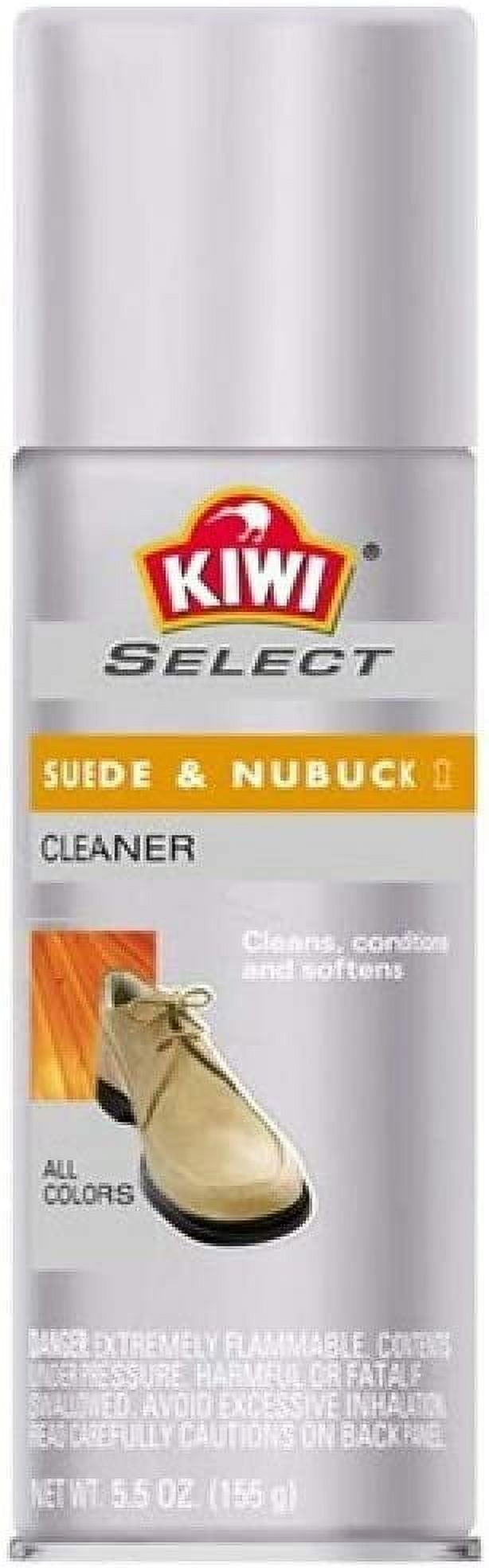 Kiwi SELECT Multi-purpose Suede and Nubuck Cleaner, 5.5 oz for Shoes ...