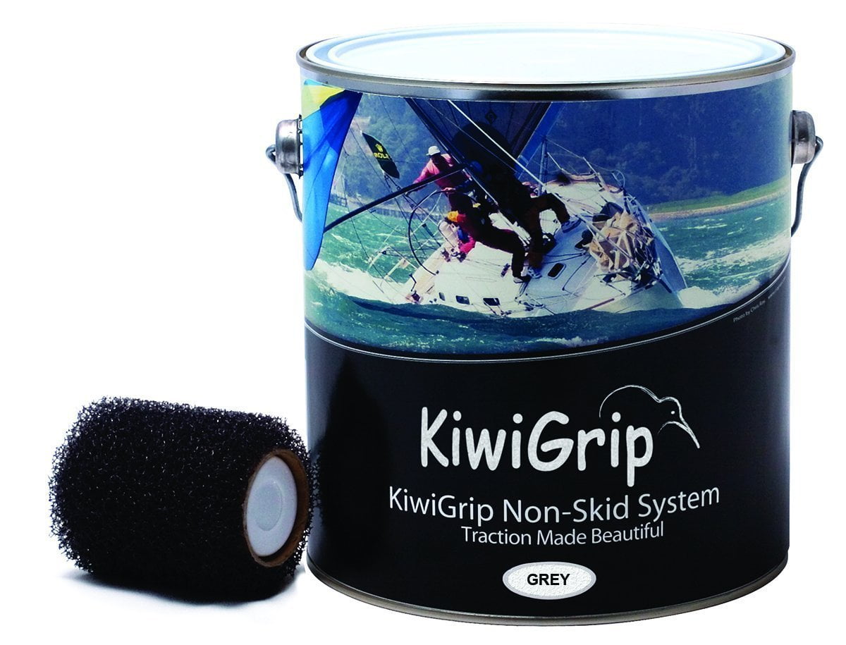 Kiwigrip 18843445 1 Liter Can - Grey W/4" Roller - Walmart.com