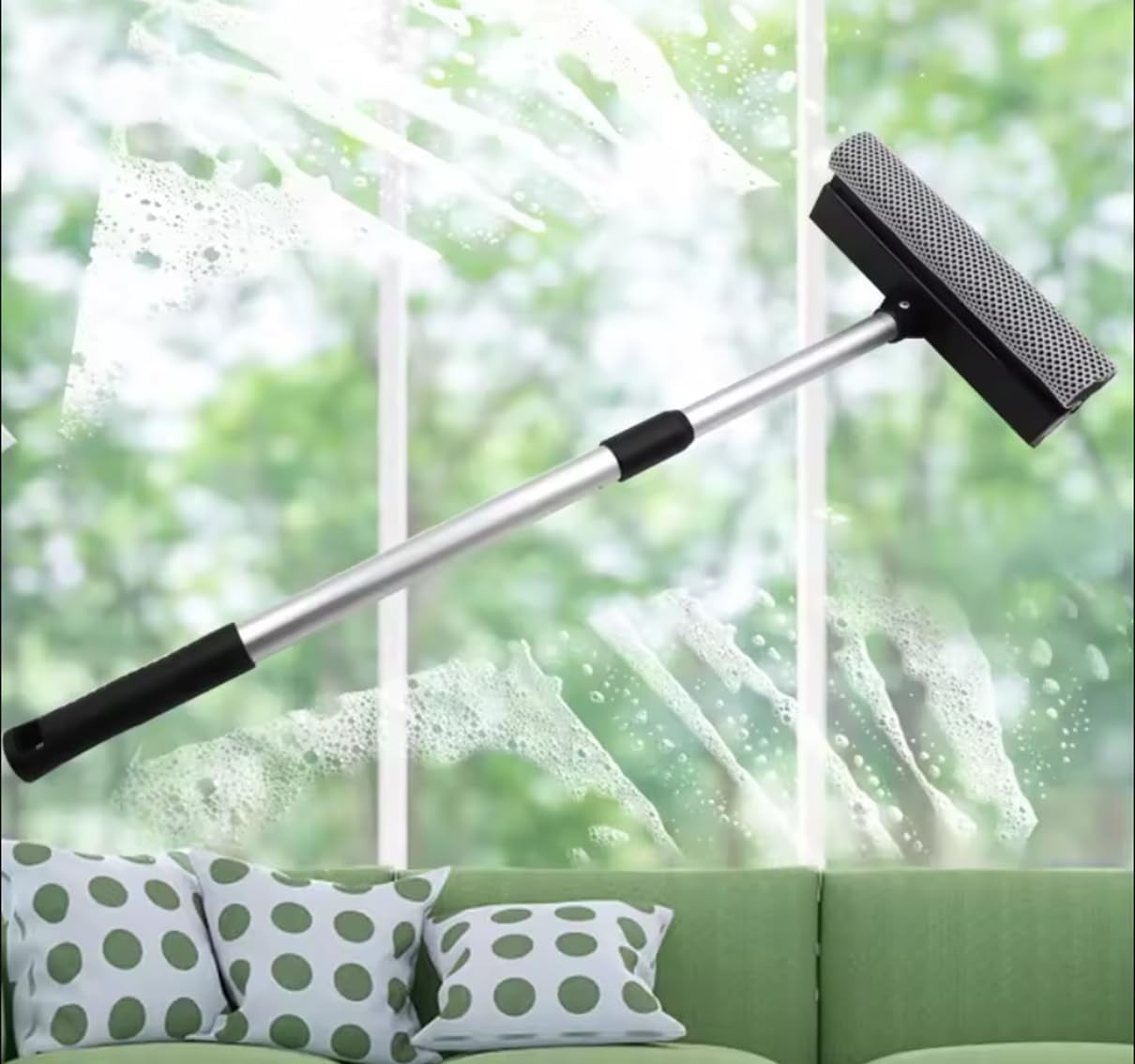 Kiwilon Car Windshield Wash Cleaner with Length Adujstable Handle ...