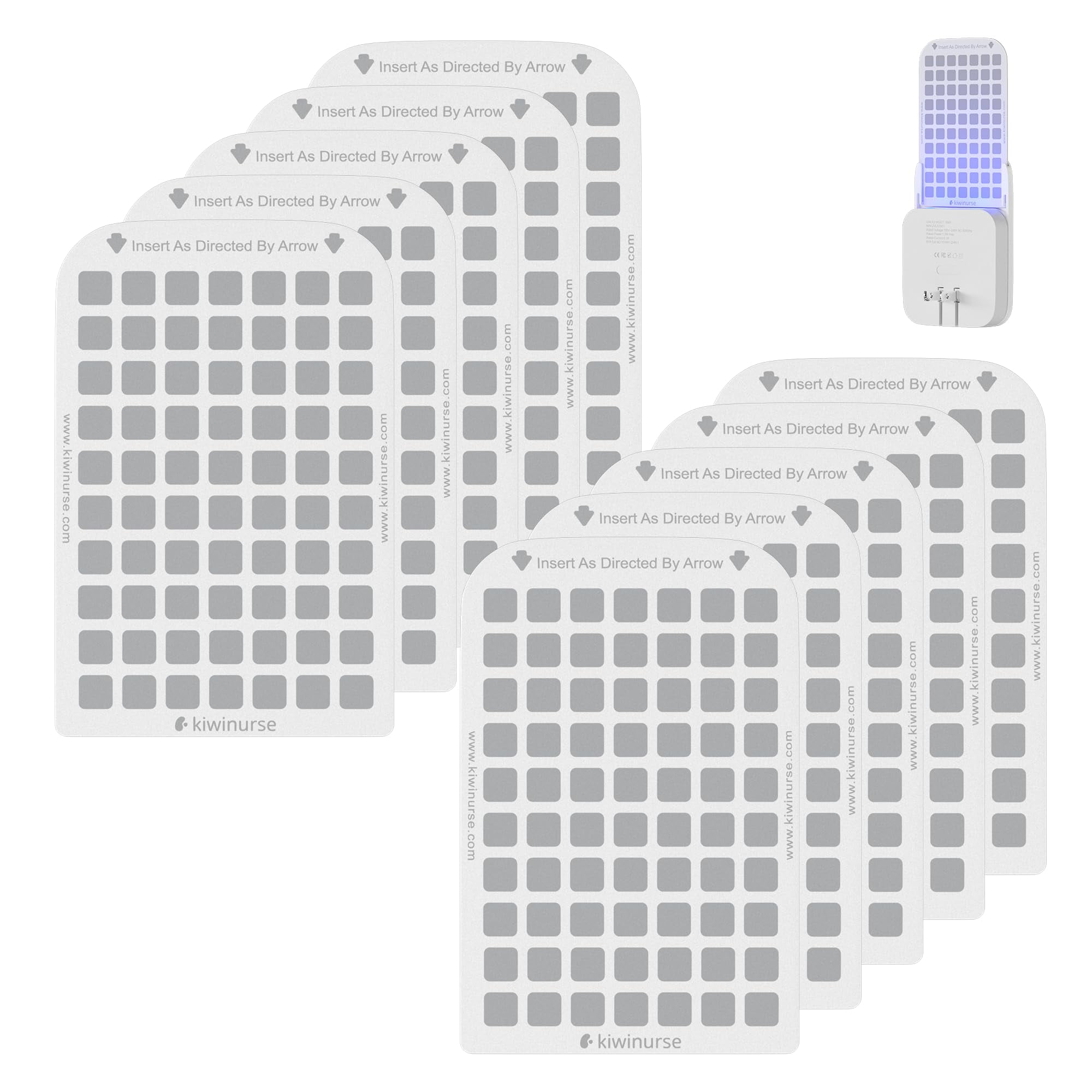 Kiwinurse Sticky Card Refills Replacement 10-Pack (No Device) - Walmart.com