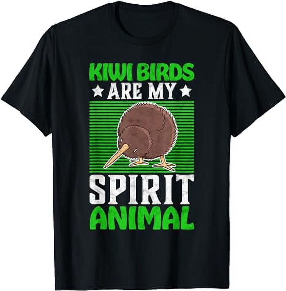 Kiwis are my favorite animal New Zealand Kiwi bird T-Shirt - Walmart.com