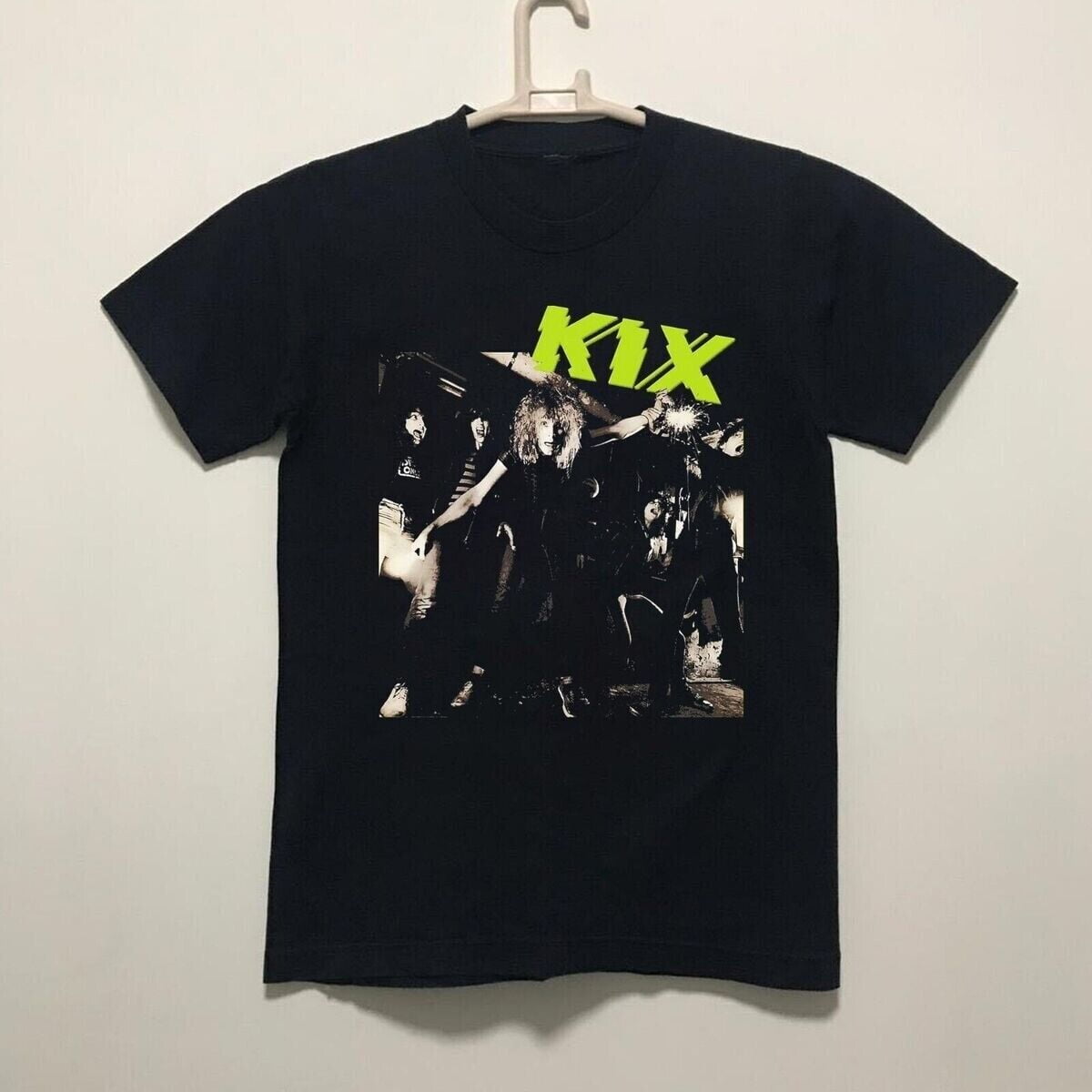 Kix Band Rock T-shirt Black Cotton Gift For Fan - Walmart.com