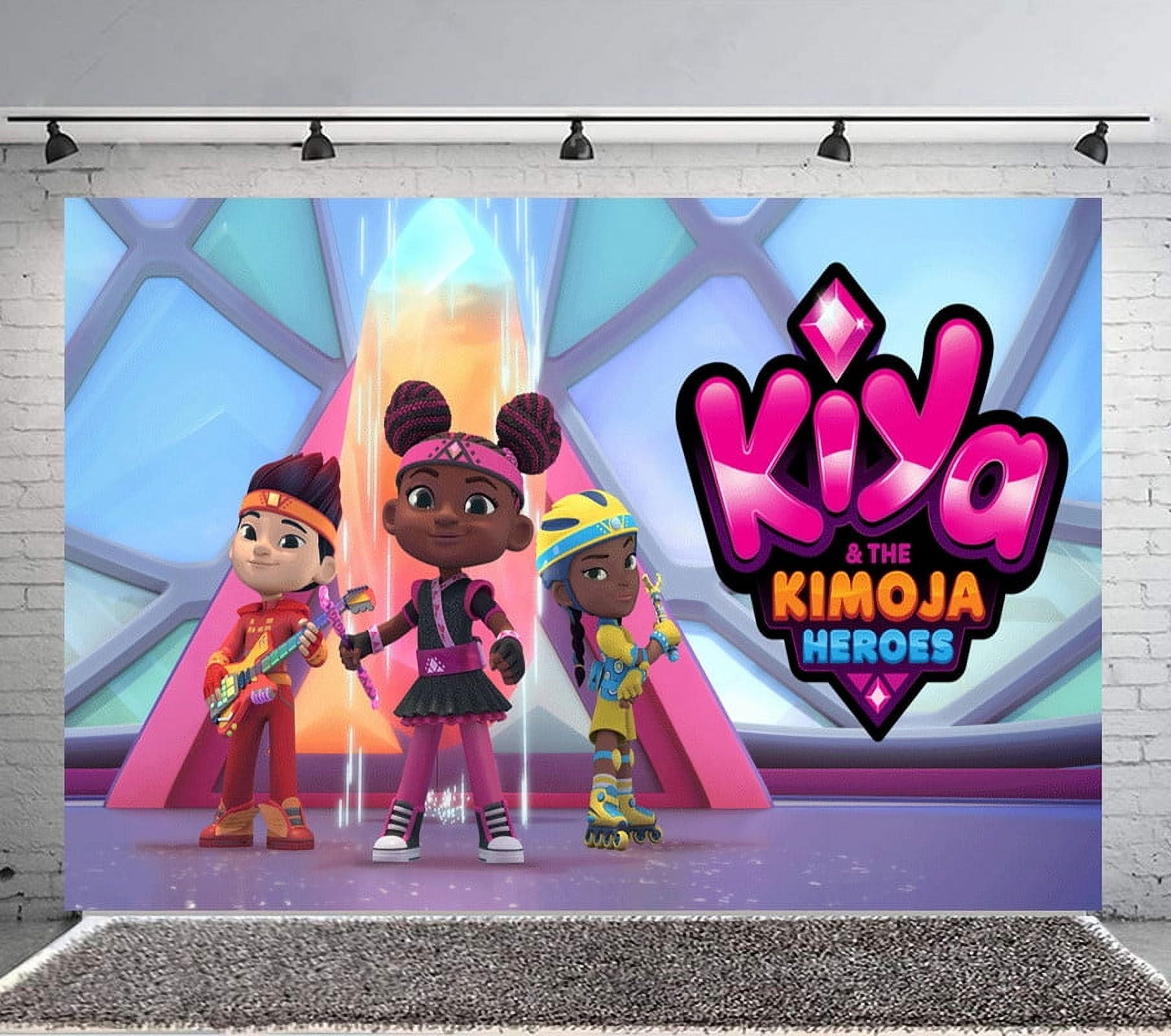 Kiya & the Kimoja Heroes Backdrop Banner Party Supplies Poster Movie Theme Background for ...