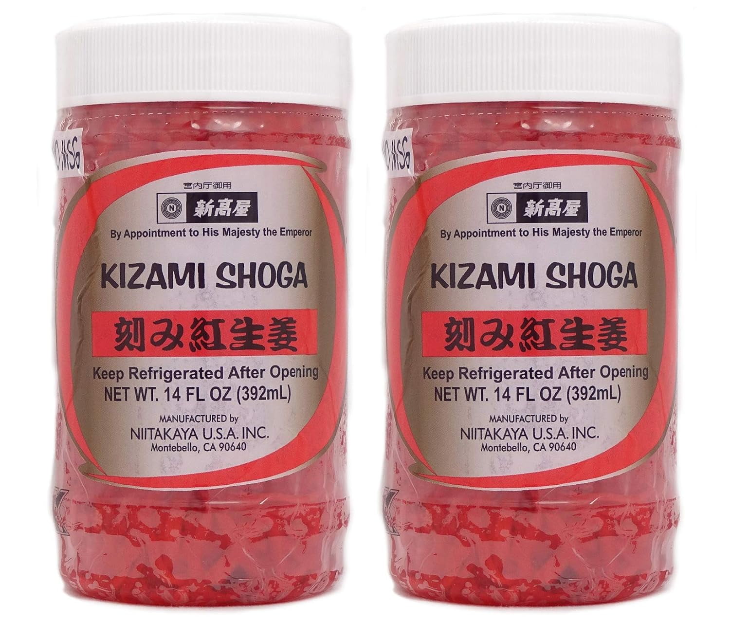 Kizami Beni Shoga (Pickled Ginger) -14 fl oz- [Made in , No MSG, RCC ...