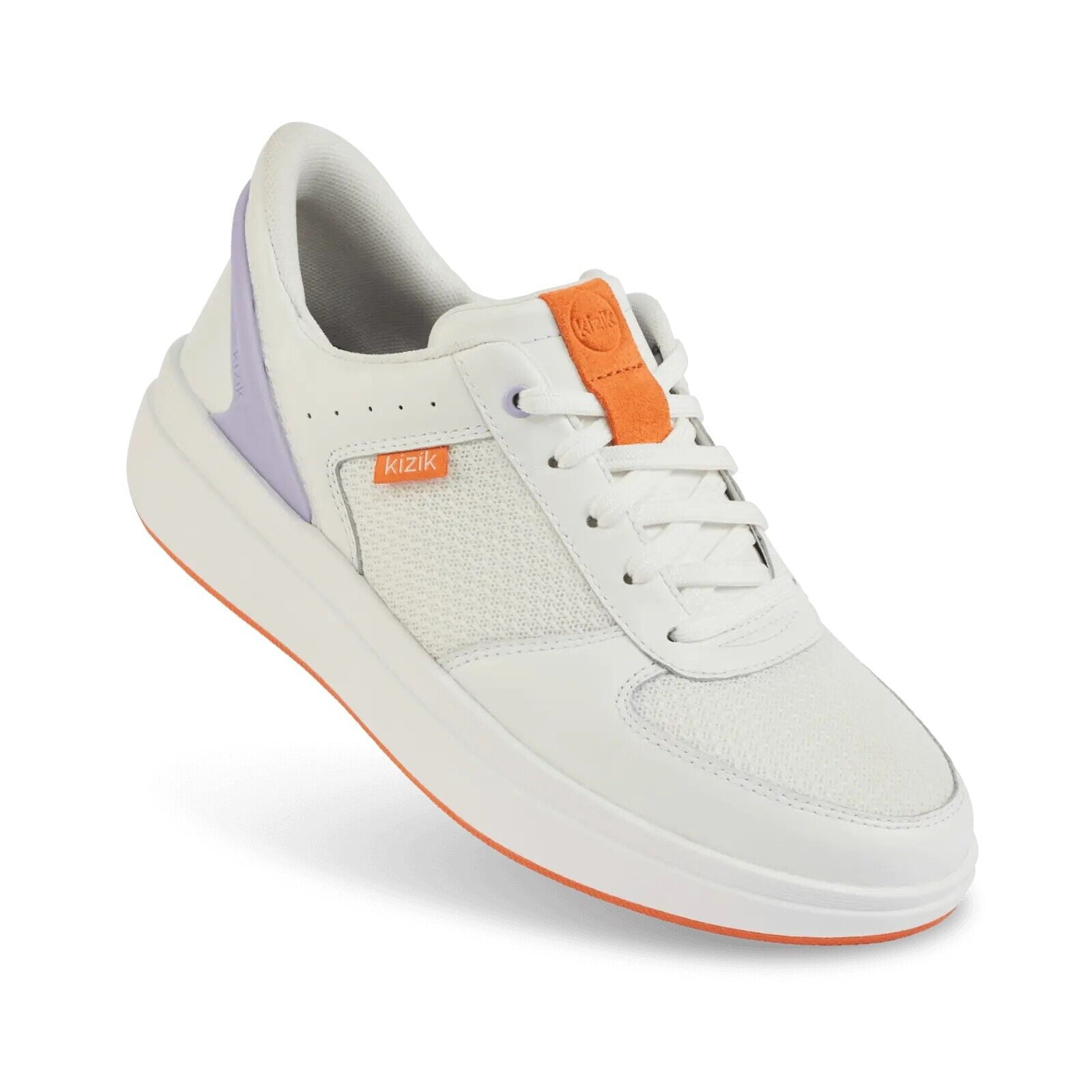 Kizik Women's Shoes - Brisbane (Optic White/Sunset/Lilac, 8.5 ...