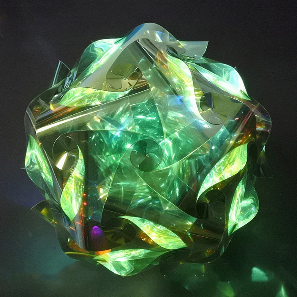 Kizocay DIY IQ Puzzle Lamp Crafts Diamond Lamp Shade Ceiling Lamp Shade ...