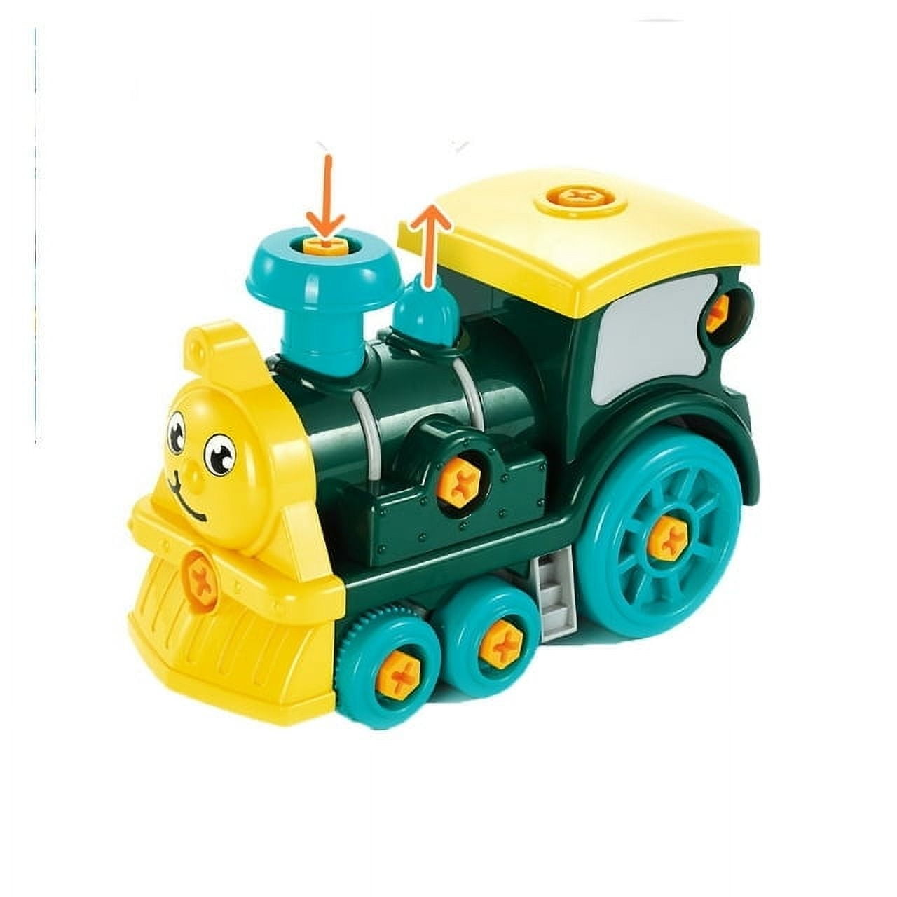 Kjislet Take Apart Toy, DIY Electric Train Assembly, Building Learning ...