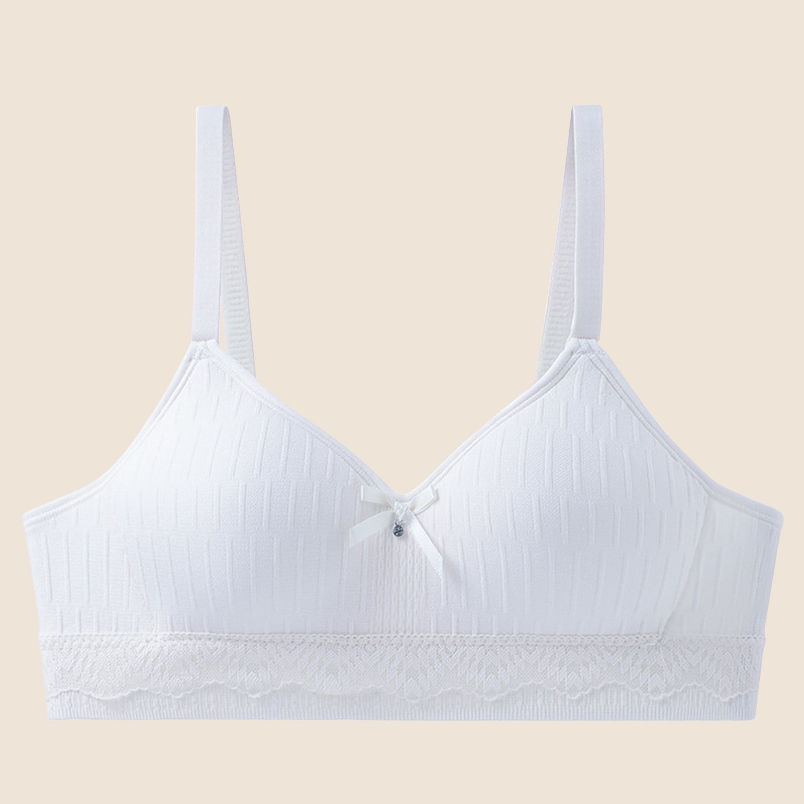 KkSLirnhs Bra for Girls 10-12 Girl Bras 12-14 Seamless & Stretchy Girls ...