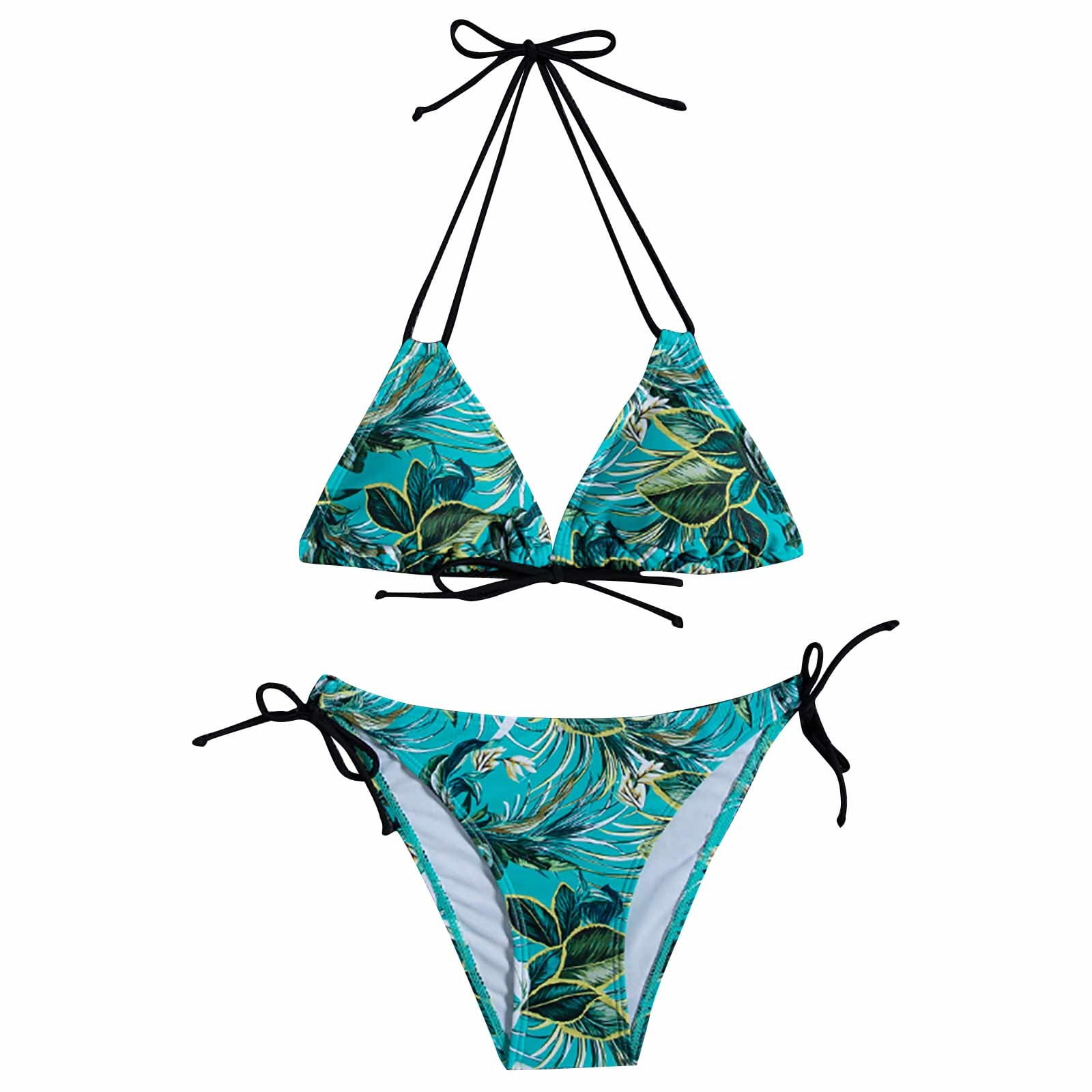 Kkslirnhs Two Piece Swimsuits For Women Clearance Womens Sexy Tie