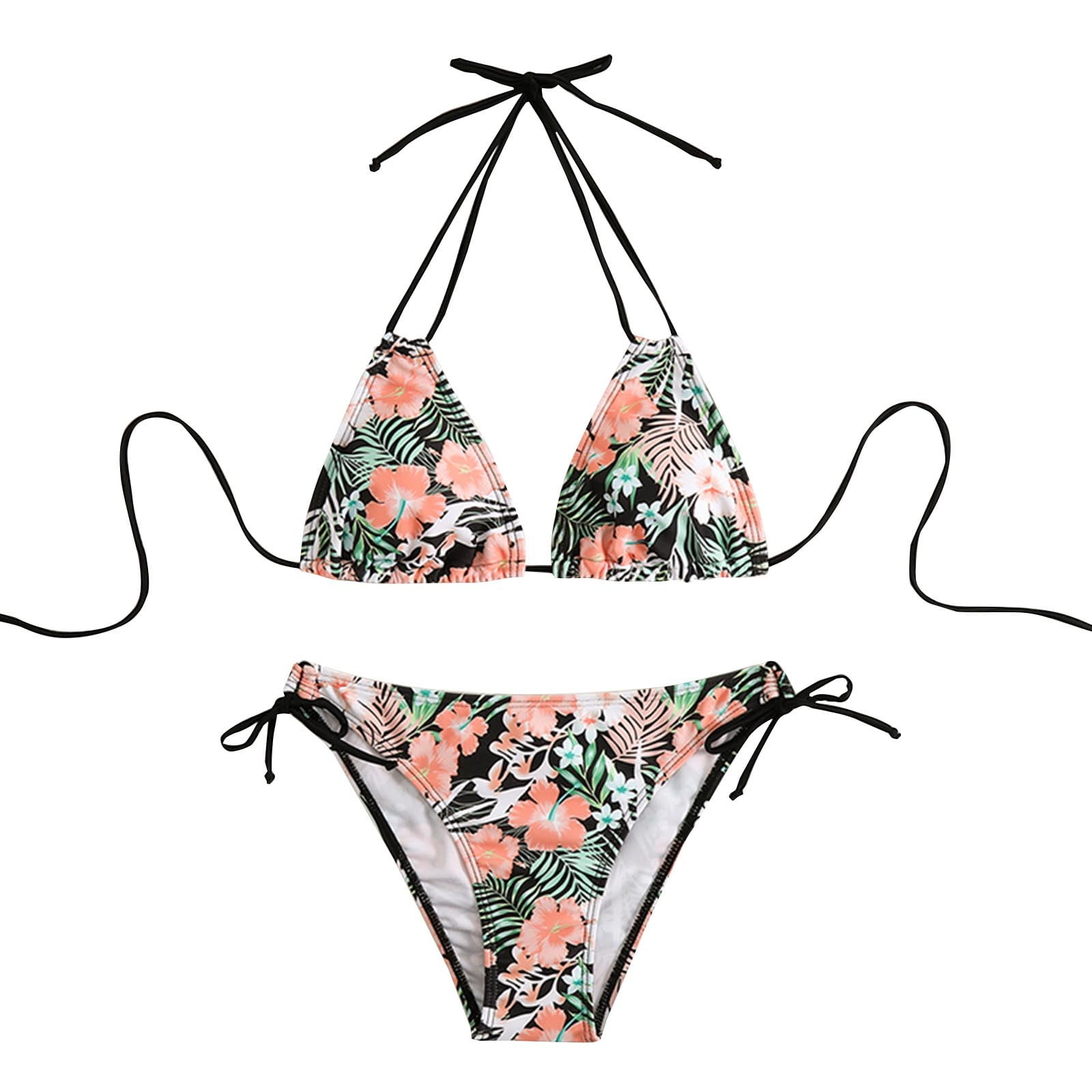 Kkslirnhs Two Piece Swimsuits For Women Clearance Womens Sexy Tie