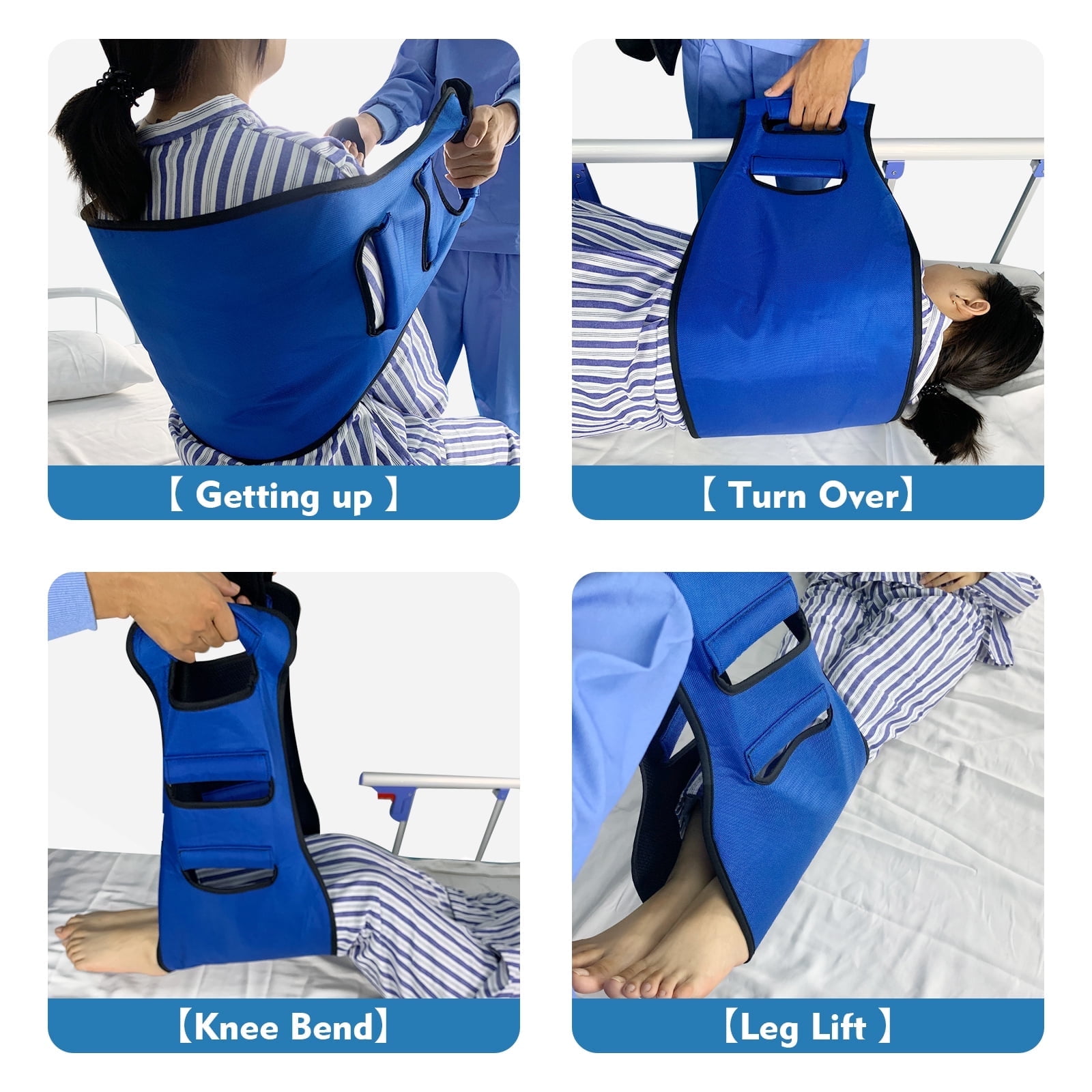 KkaFFe Patient Turning Device Belt Elderly Lift Pad Assist,260 lbs ...