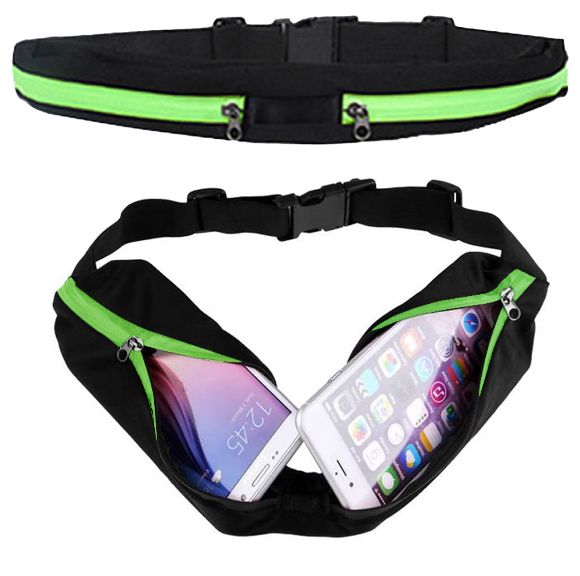 Epicgadget™ Running Belt Waist Pack, Lightweight Water Resistant ...