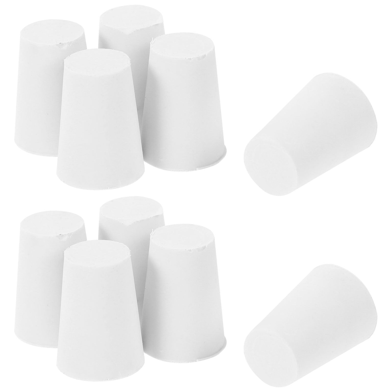 Kkewar 10 pcs Flask Stopper Laboratory Test Tube Stopper Rubber Test ...