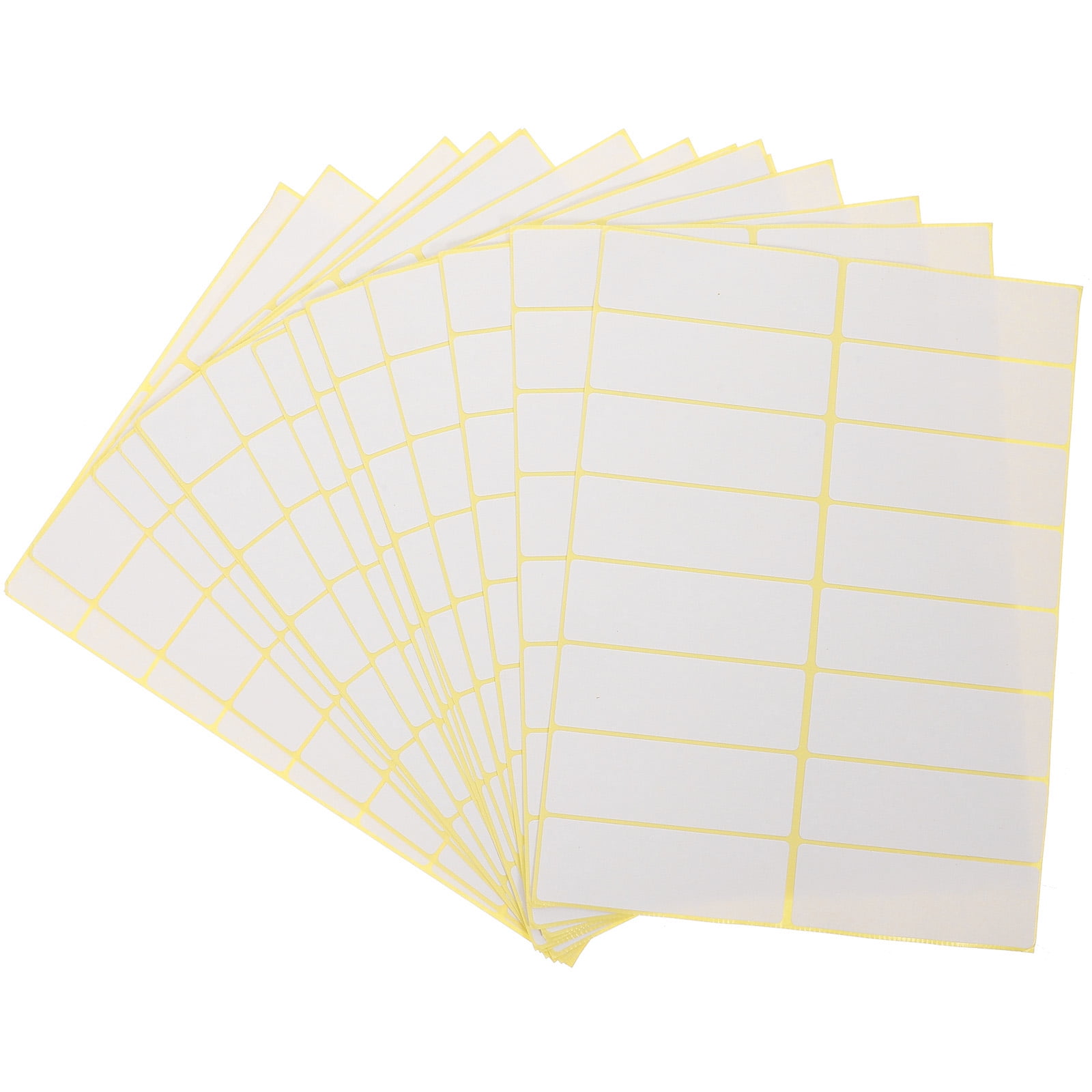 Kkewar 15 Sheets Multi-use Labels Blank Labels Stickers Prices Tag ...
