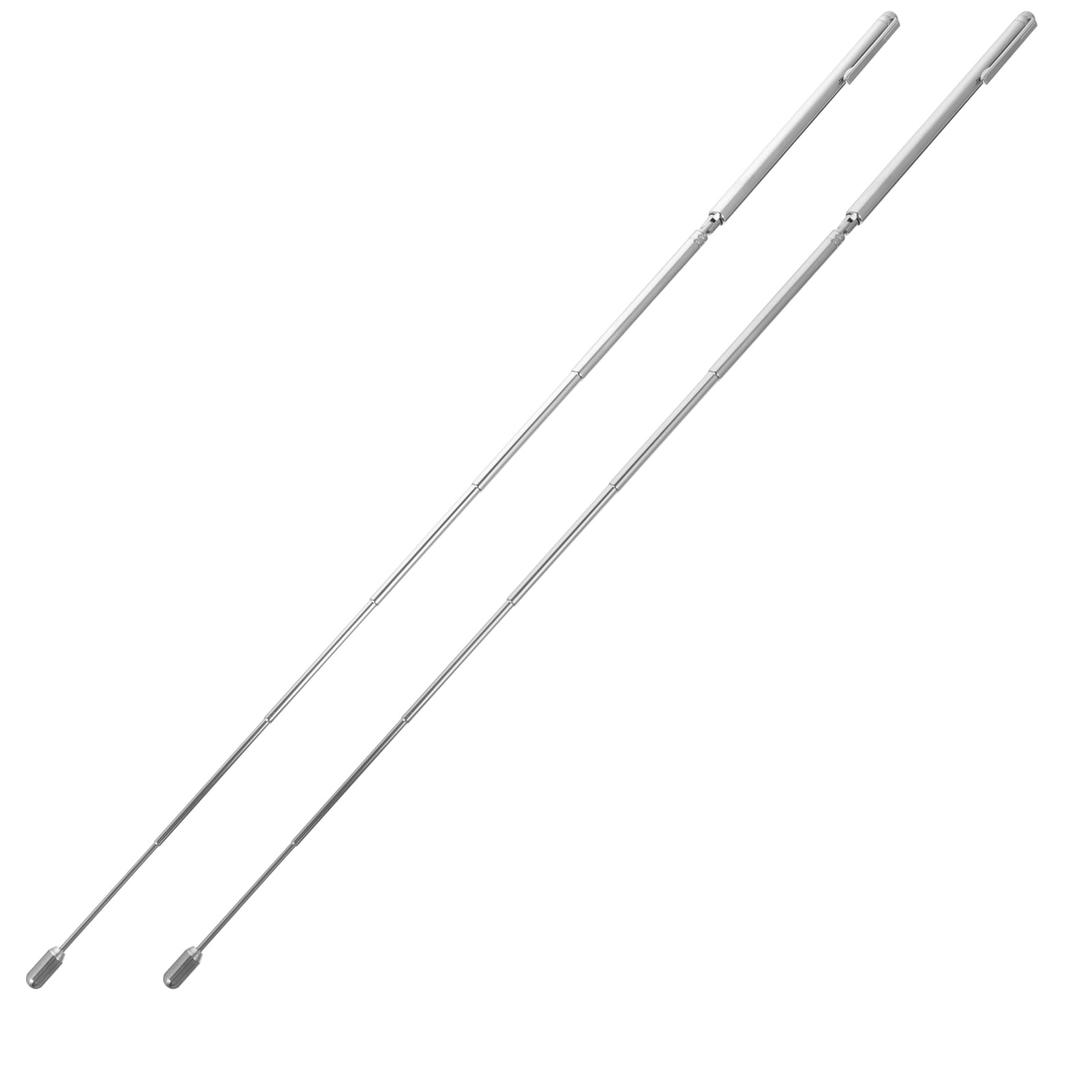 Kkewar 2 Pcs Stainless Steel Dowsing Rods Retractable Divining Rods for ...
