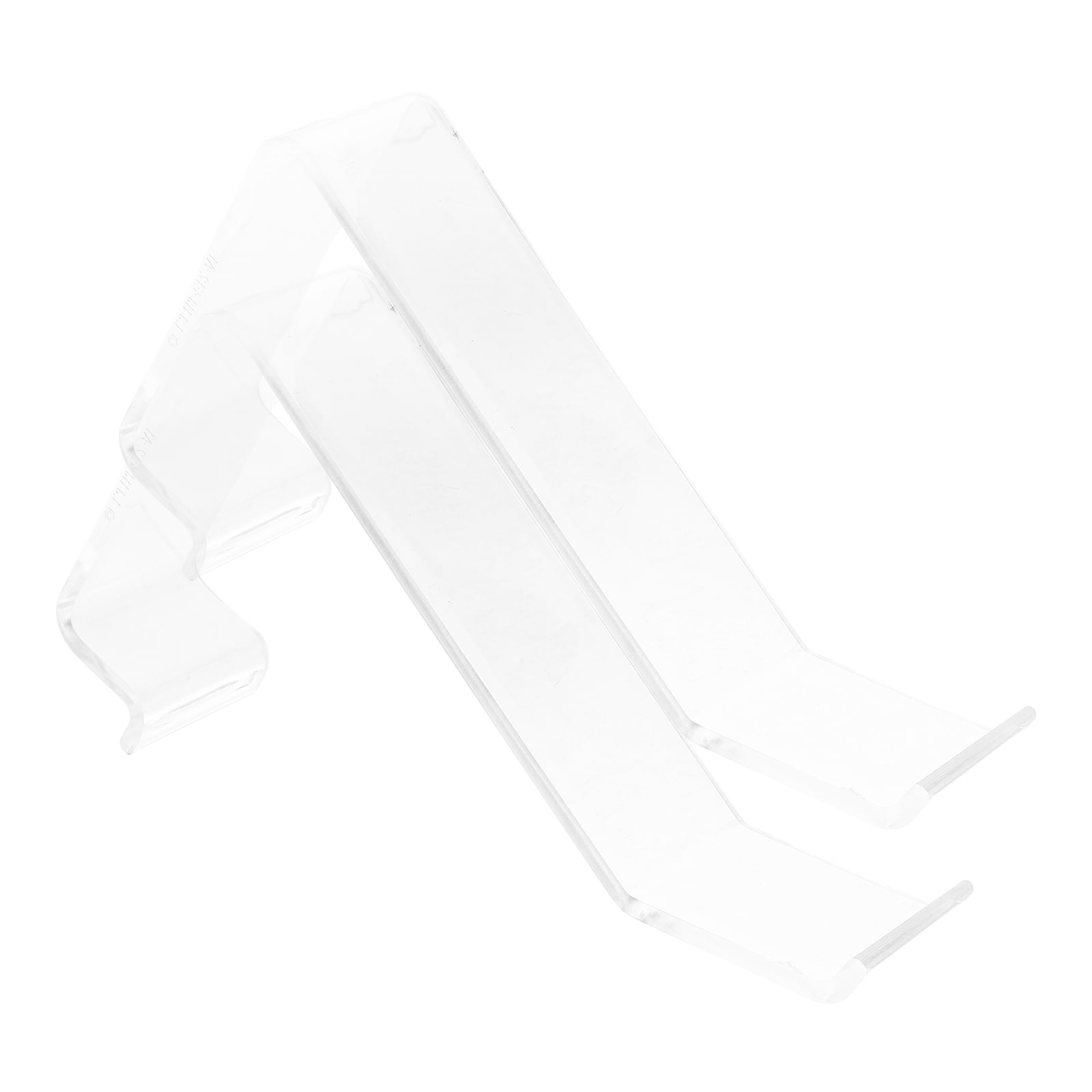 2pcs Acrylic High Heel Shoe Display Stands Transparent Holder Rack for ...