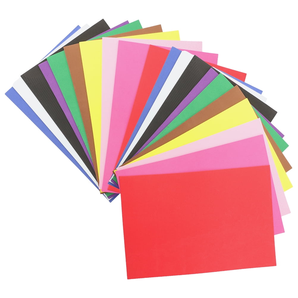 Kkewar 50Pcs Craft Sponge Sheets DIY Sponge Paper Crafts Colored Sponge ...