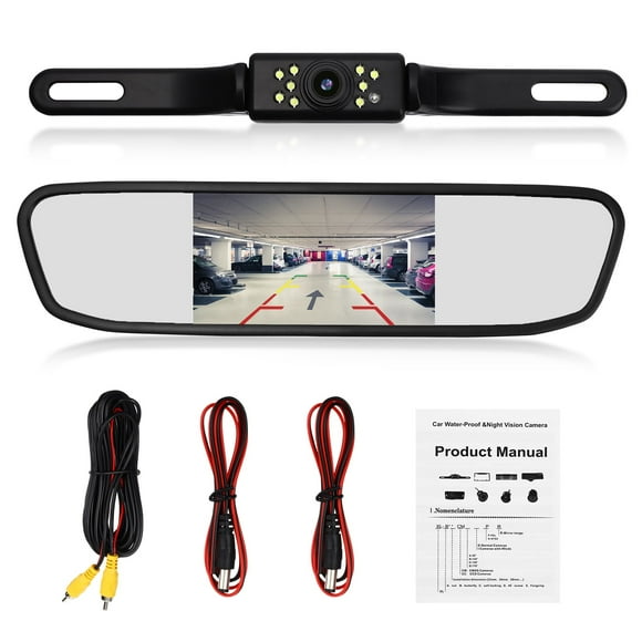 Rear View Mirror Cameras in Backup Camera Types - Walmart.com