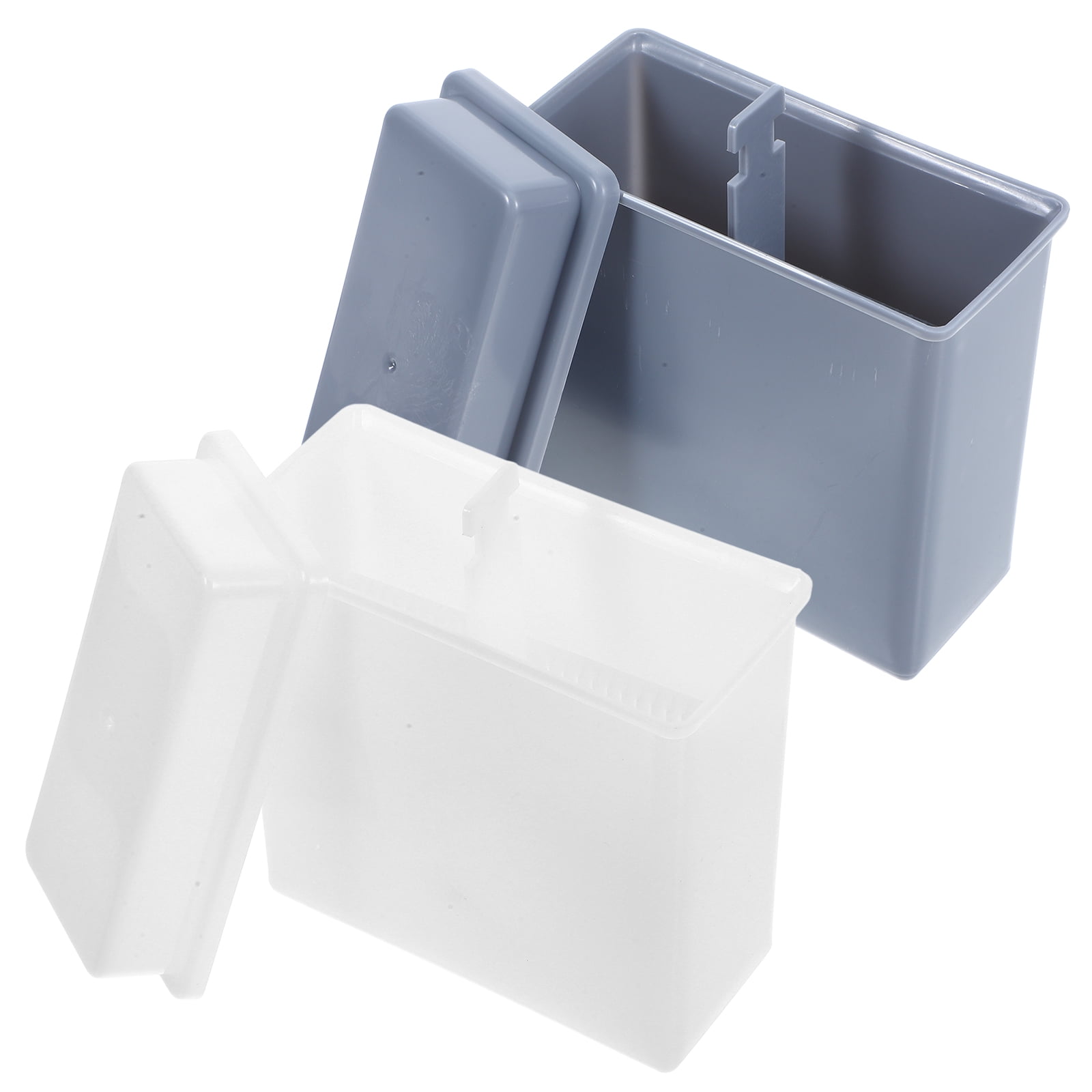 Kkewar Microscope Slides Staining Jar and Rack 2pcs 24 Positions ...