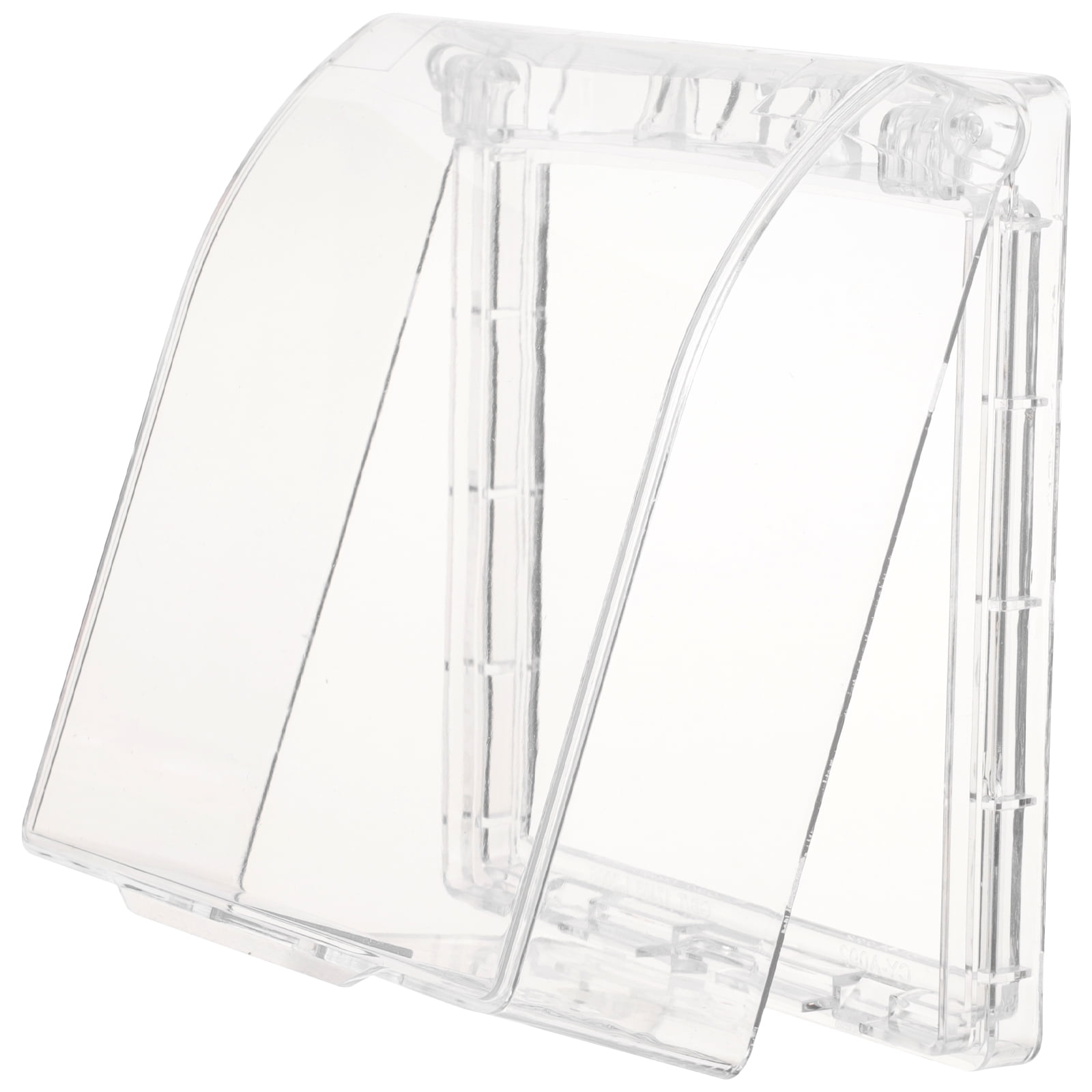 OULII High-hardness Plastic Doorbell Rain Cover Transparent 1Set 4.52x3 ...