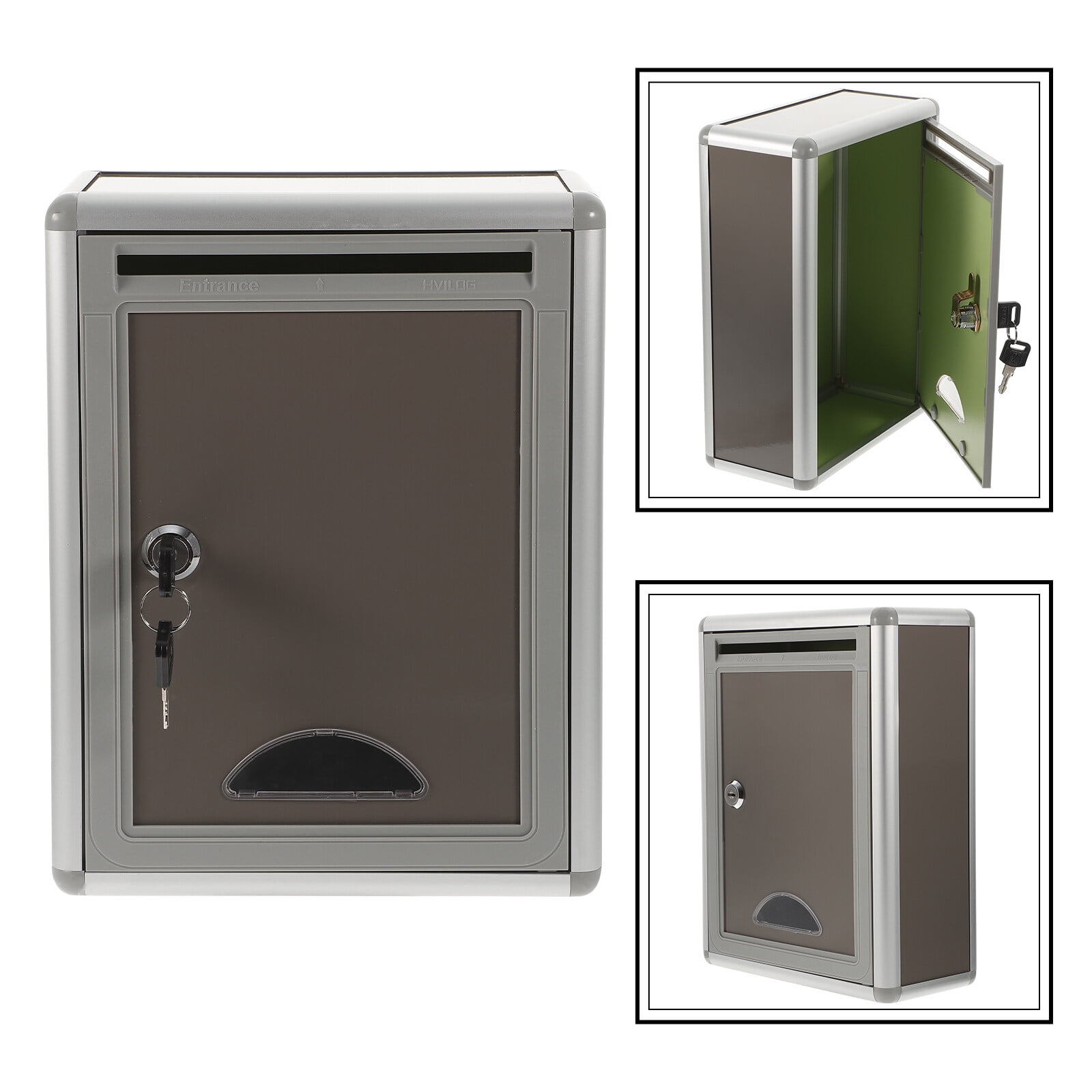 Kkewar Small Mailbox,Small Suggestion Box Mailbox With Lock Wall ... Kkewar Small Mailbox,Small Suggestion Box Mailbox With Lock Wall ...