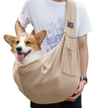 iPrimio Dog and Cat Sling Carrier – Hands Free Reversible Pet Papoose ...