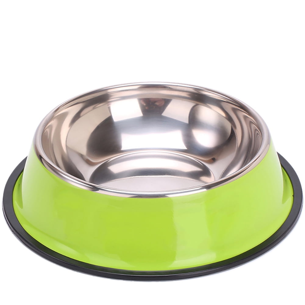 Kkkded Pets Bowls Dog Cat Bowls Stainless Steel Dog Bowl with Non Skid ...
