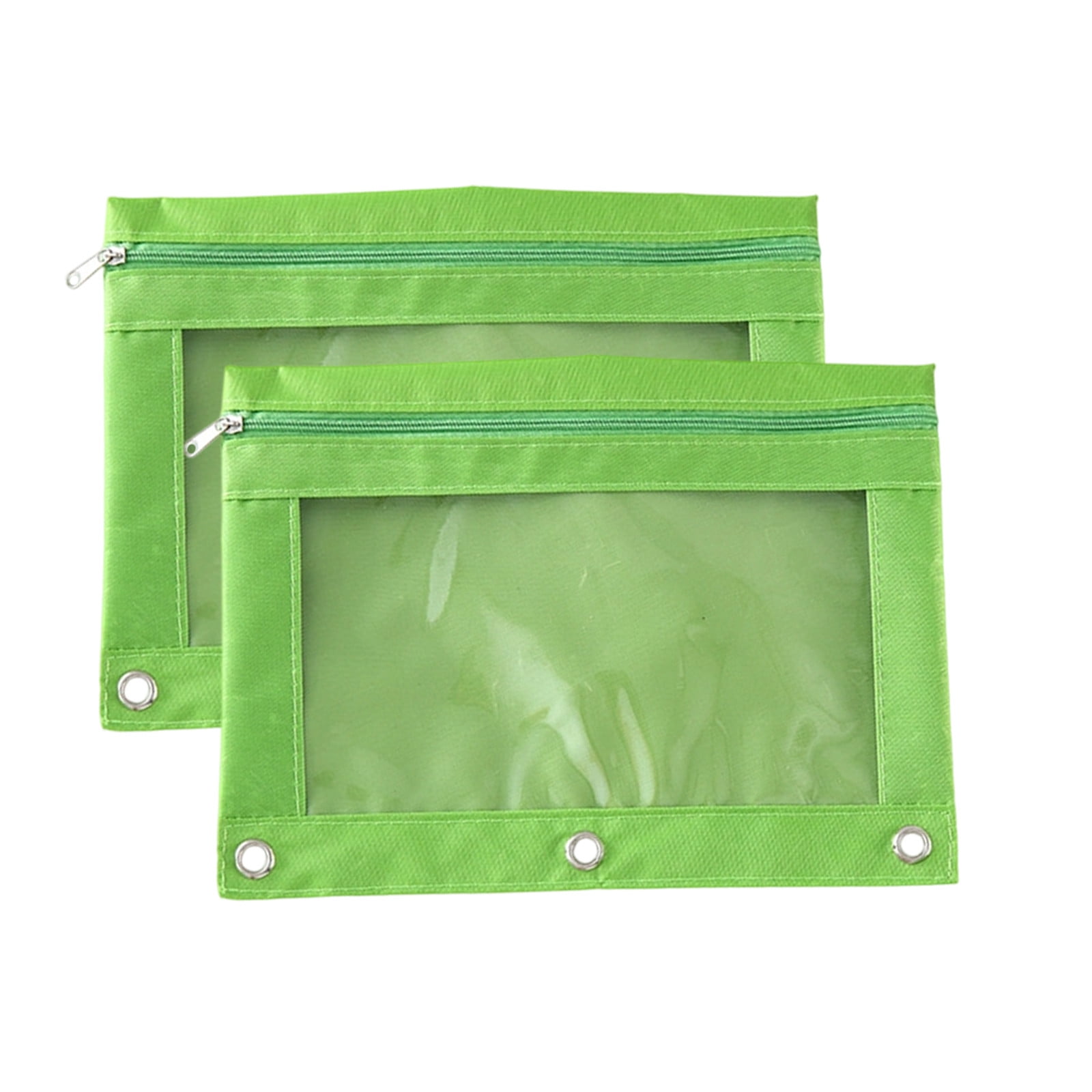 Kladzum 2 Pack Pencil Pouch for 3 Ring Binder, Portable Pencil Case Pen ...