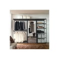 Klair Living Monica Wooden Walk-in Closet System - Free Standing ...