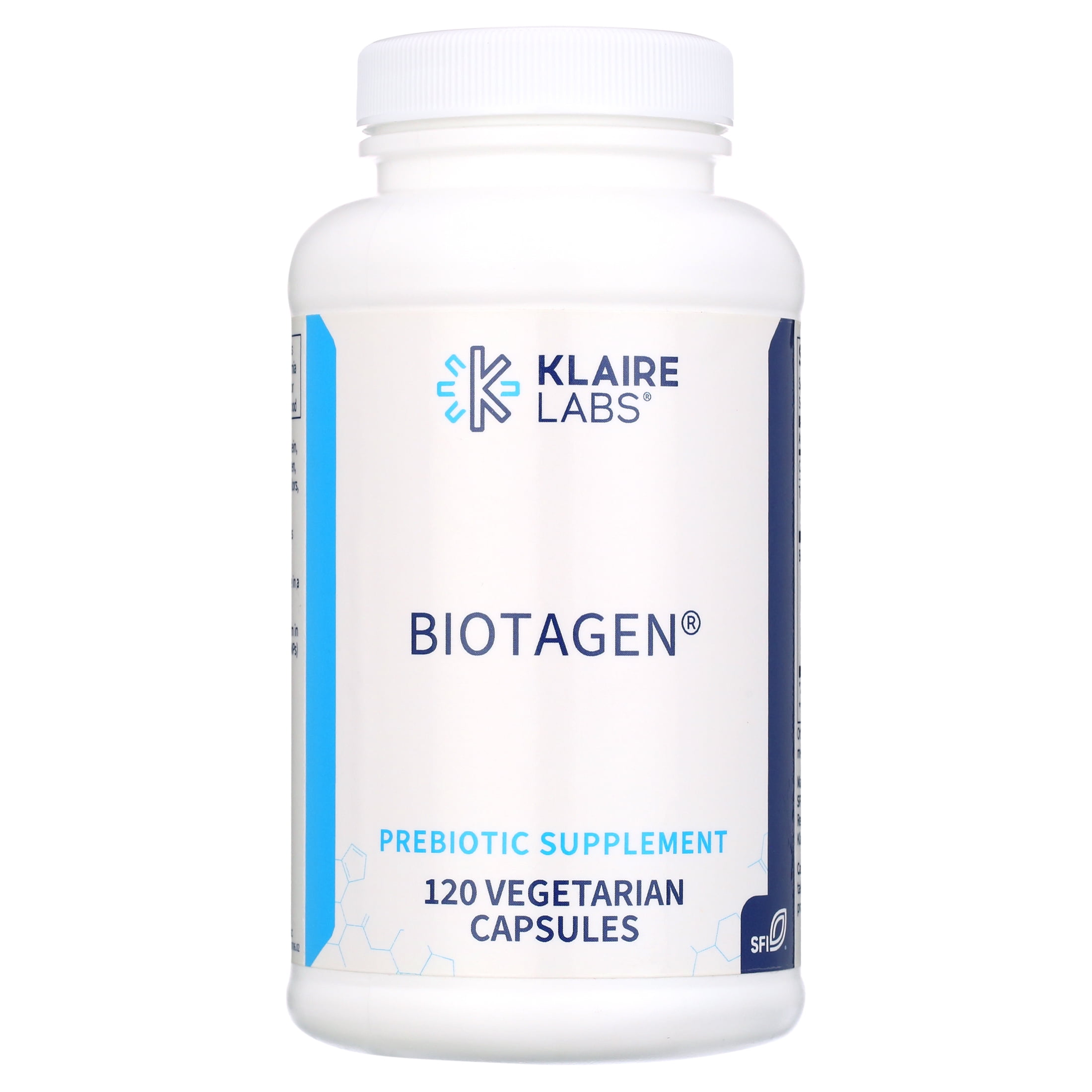 Klaire Labs Biotagen - Systemic Digestive Support with Prebiotic Inulin ...
