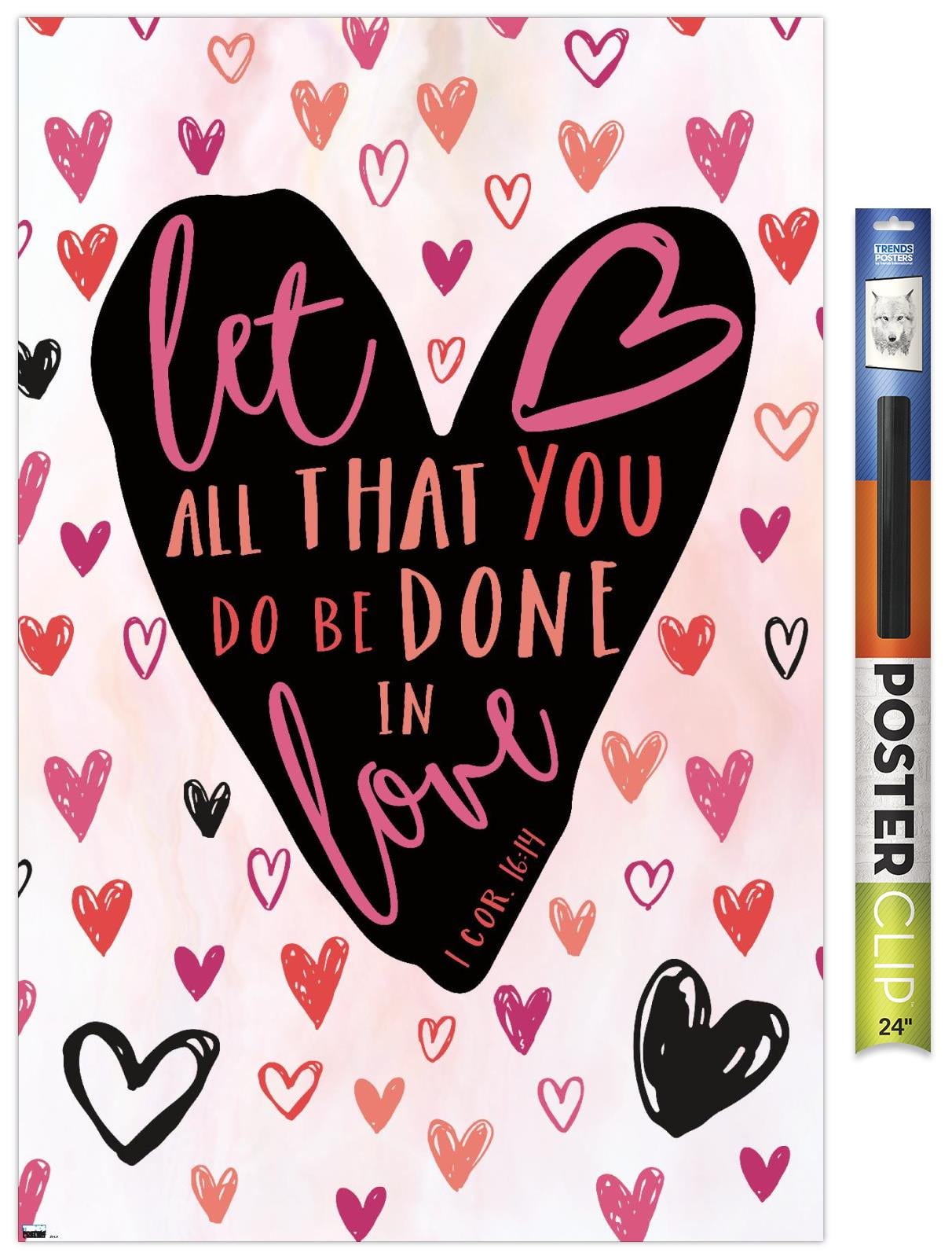 Klancey Zubowski - Love Wall Poster, 22.375" x 34" - Walmart.com