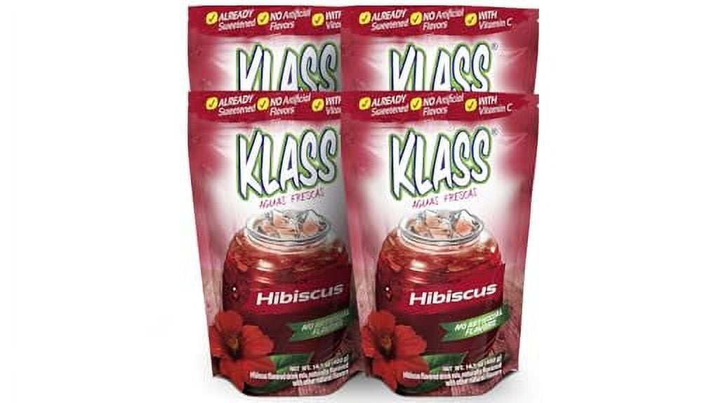 Klass Aguas Frescas Hibiscus Drink Mix, Flavors From Natural Sources ...