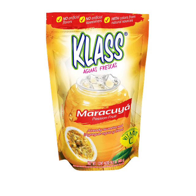 Klass Aguas Frescas Lemonade Flavored Drink Mix, Vitamin C Enriched ...