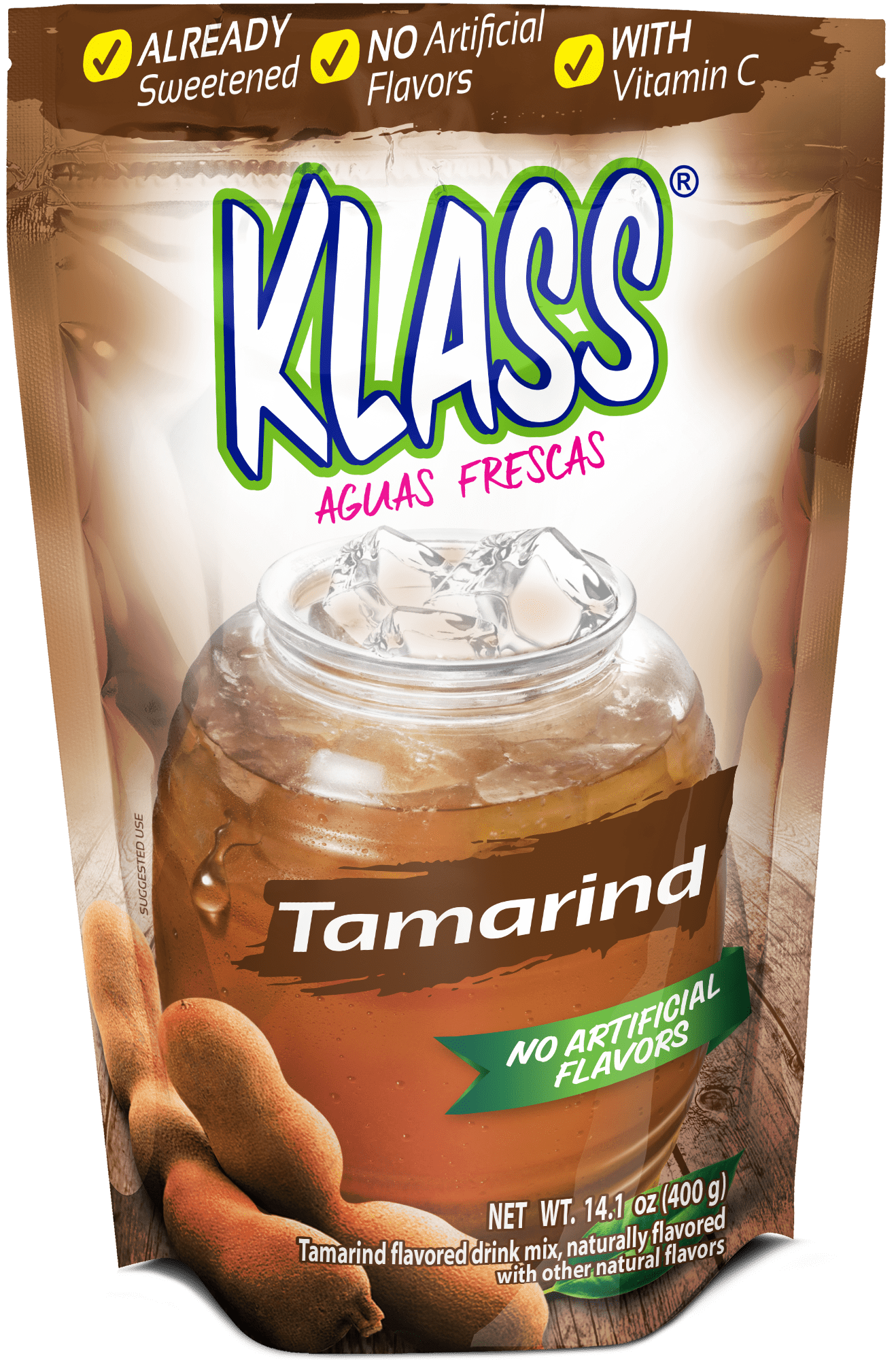 Klass Mexican Water Beverage, Aguas Frescas Tamarind, Multiserve ...