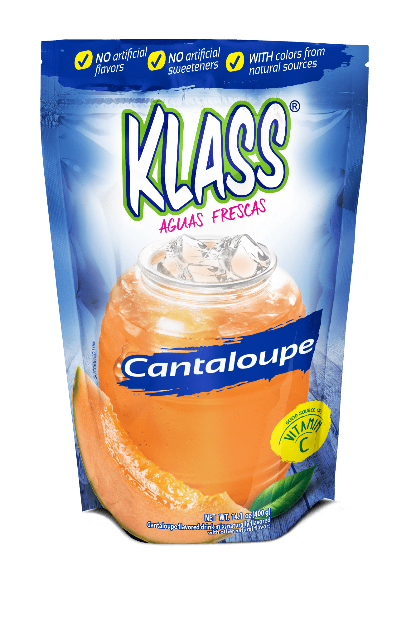 Klass Drink Mix, Melon, 14.1 Oz, 1 Count - Walmart.com