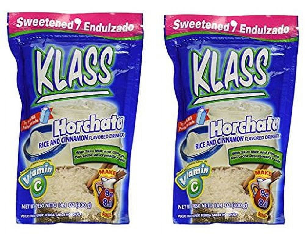 Klass Mango Flavored Instant Beverage Powder, Horchata Drink Mix, 14.1 ...
