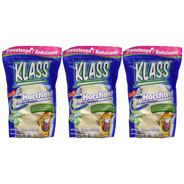Klass Mezcla de Bebida Endulzada Sabor Horchata (Pack of 3) - Walmart.com