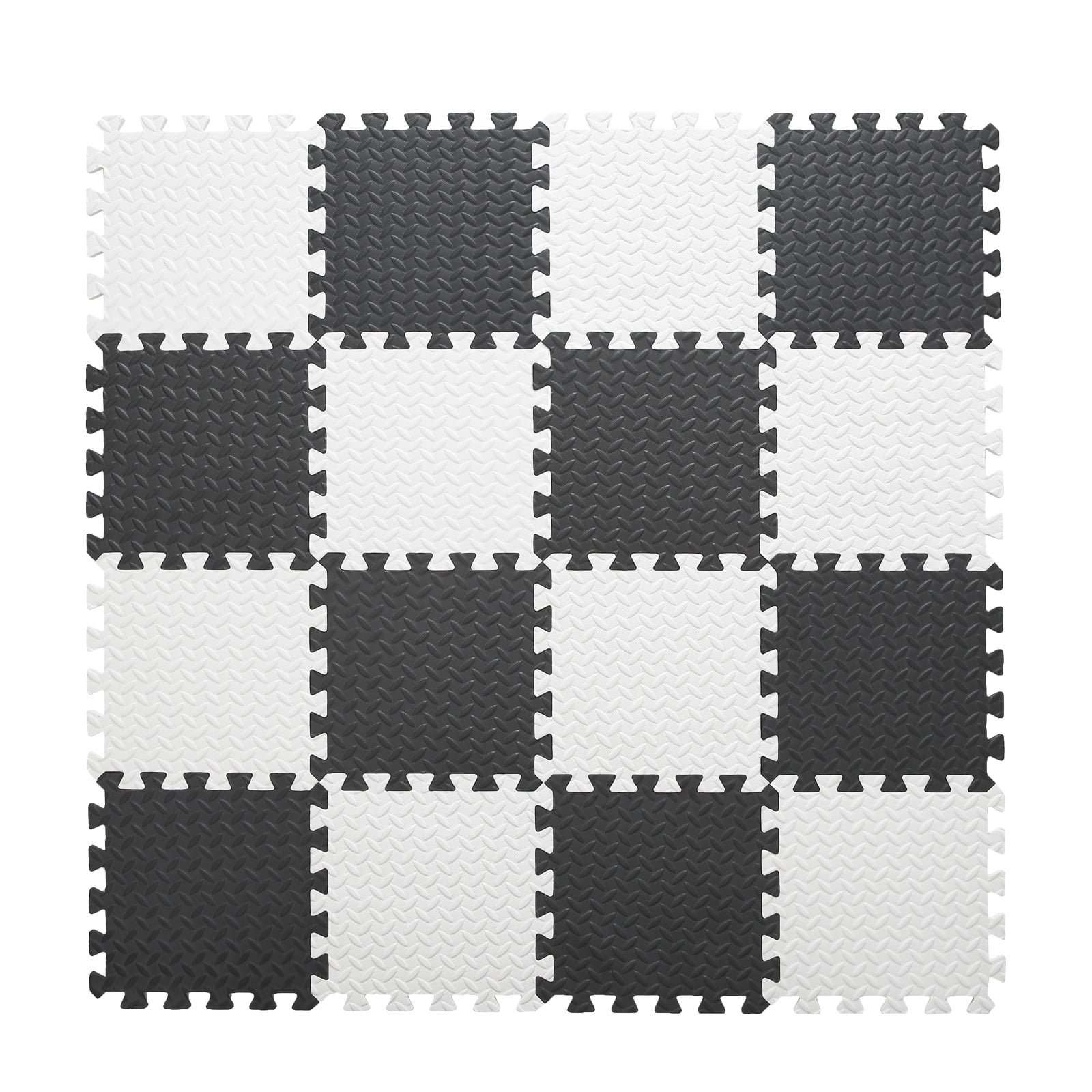 Klay Non-Toxic Baby Play Mat | Black+White Soft Toddler Playmat ...