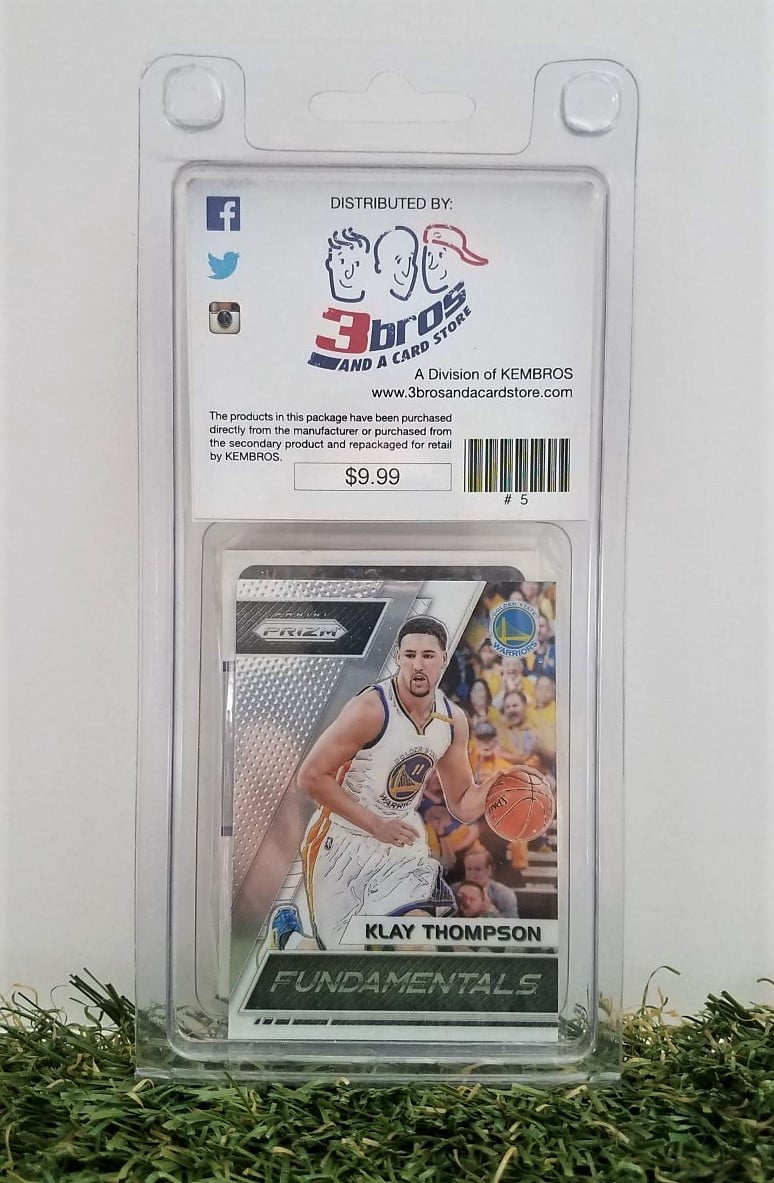 Klay Thompson- (10) Card Pack NBA Basketball Superstar Klay Thompson ...