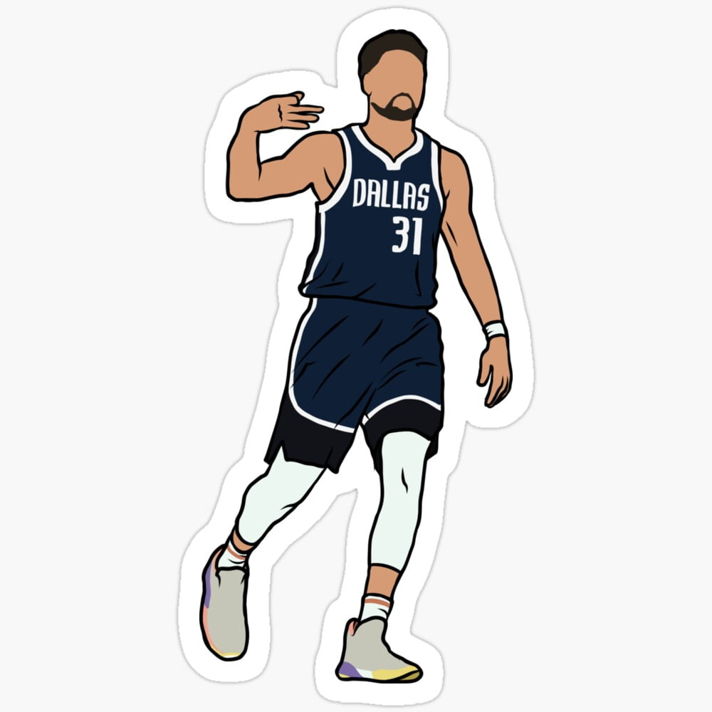Klay Thompson 3 Point Celebration (Dallas) Sticker Phone Decal Water ...