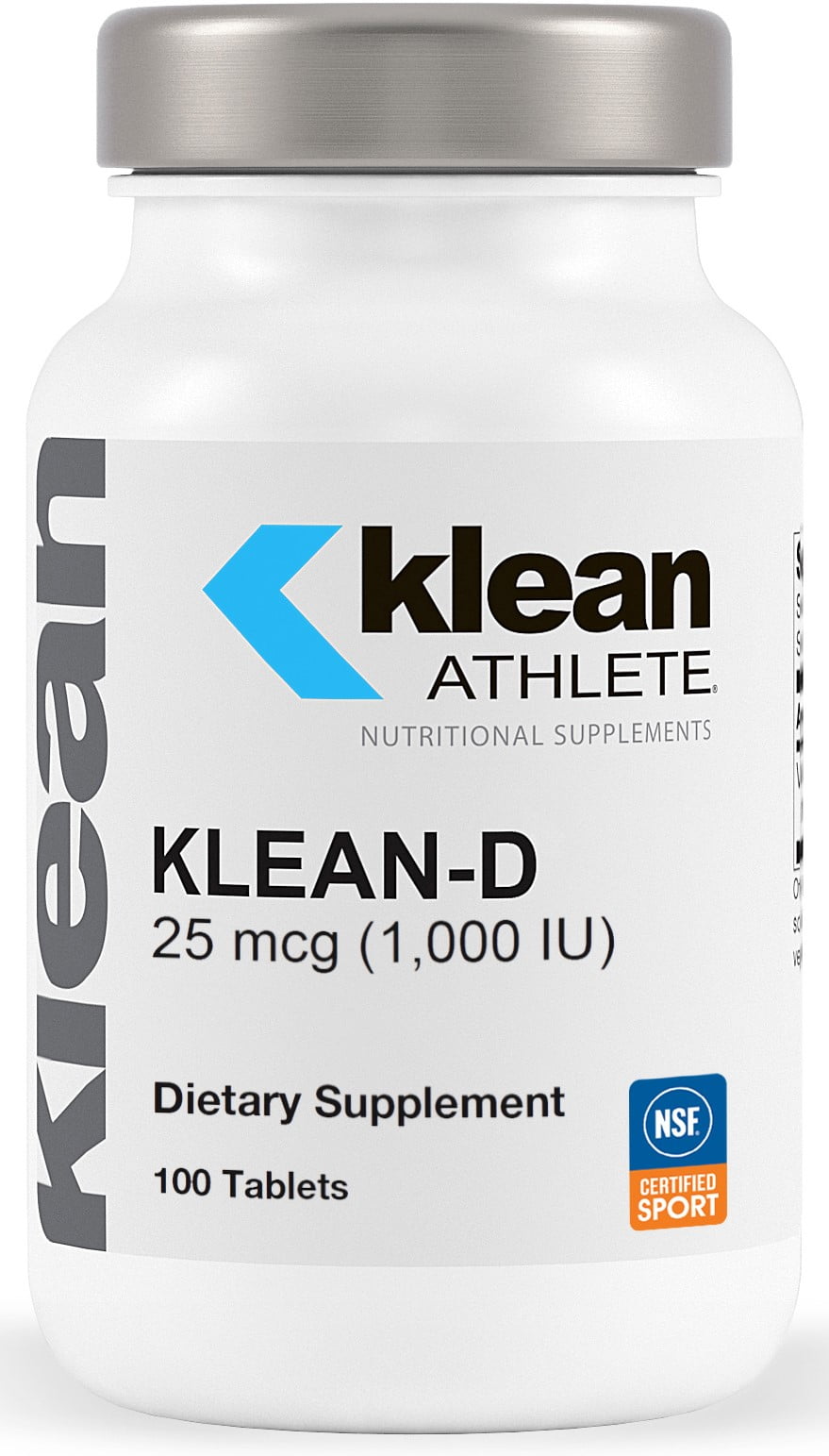 Klean ATHLETE Klean-D 25 mcg (1,000 IU) | Targeted Support When the ...