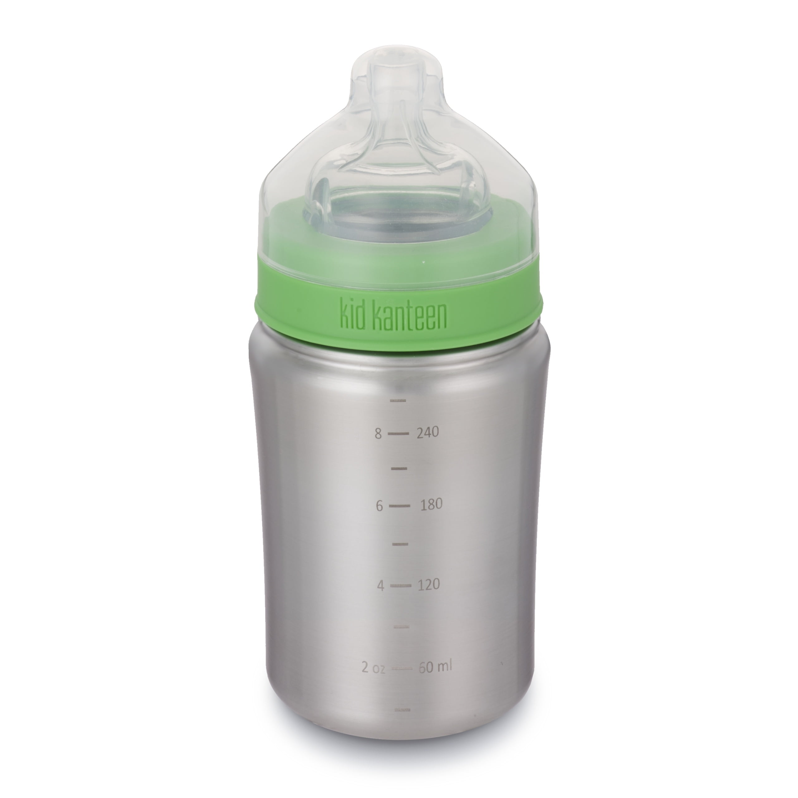 Klean Kanteen Baby Bottle, Stainless Steel, 9 Oz, Easy to Clean ...