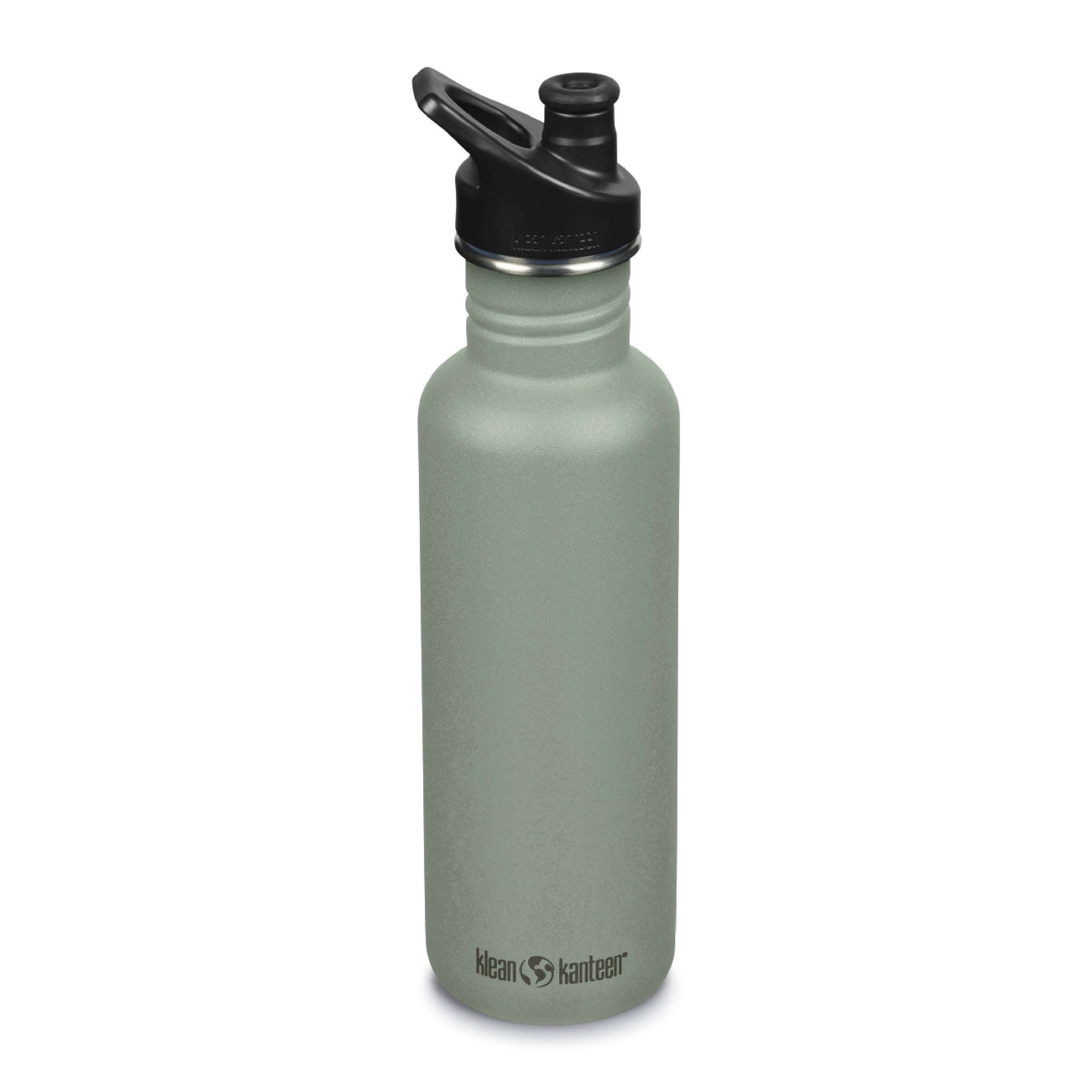 Klean Kanteen Classic Water Bottle with Sport Cap - Stainless Steel ...