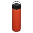 Klean Kanteen Wide w/Wide Loop Cap, 27oz, Tiger Lily - Walmart Business ...