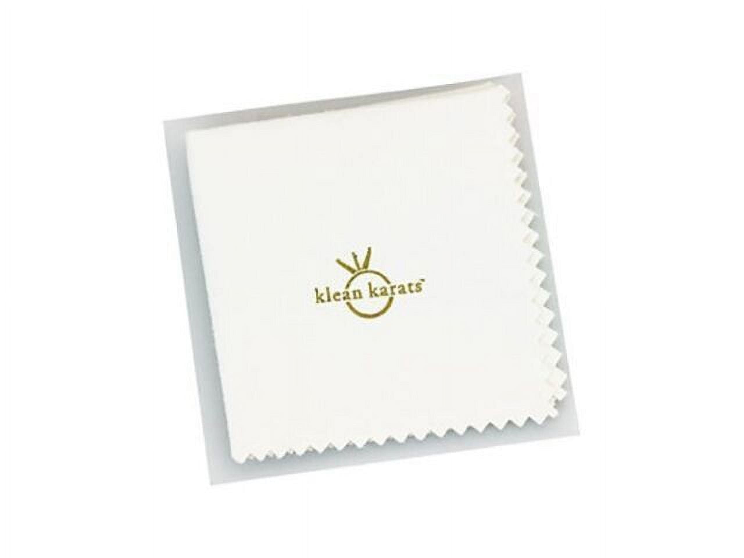 Klean Karats Jewelry Polishing Cleaning Cloth (8"X8") Buffing Gold ...