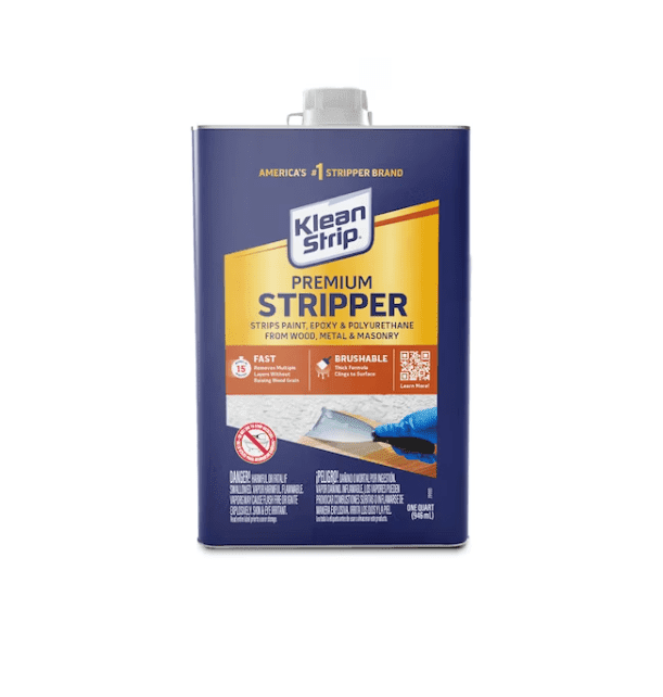 Klean Strip 1 -Quart Extra-strength Paint stripper ( Liquid ) - Walmart.com